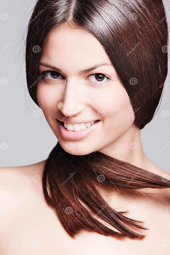 Smiling beauty face stock photo. Image of eyes, happy - 21657460