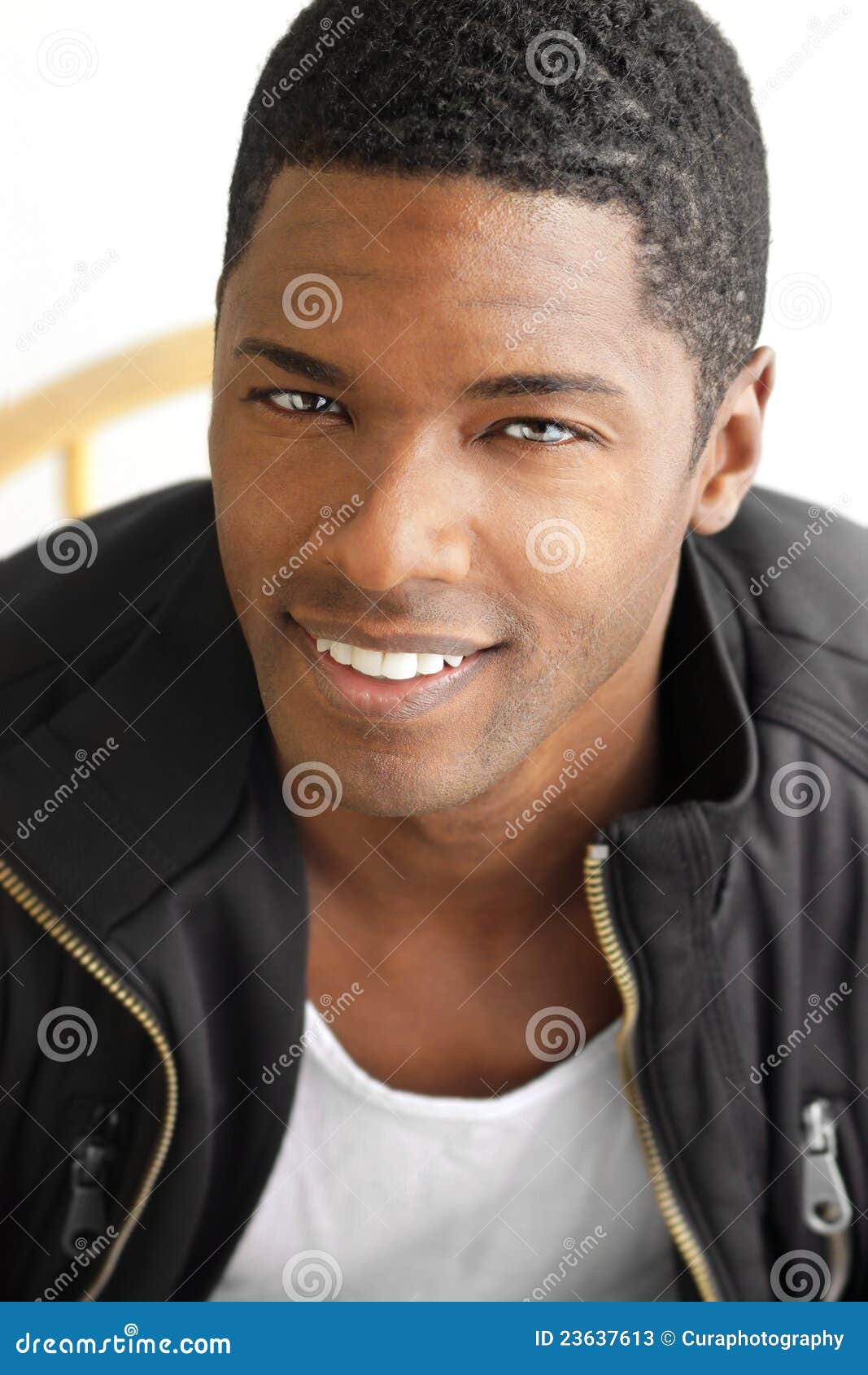 Smiling black man stock image. Image of cool, male, people - 23637613