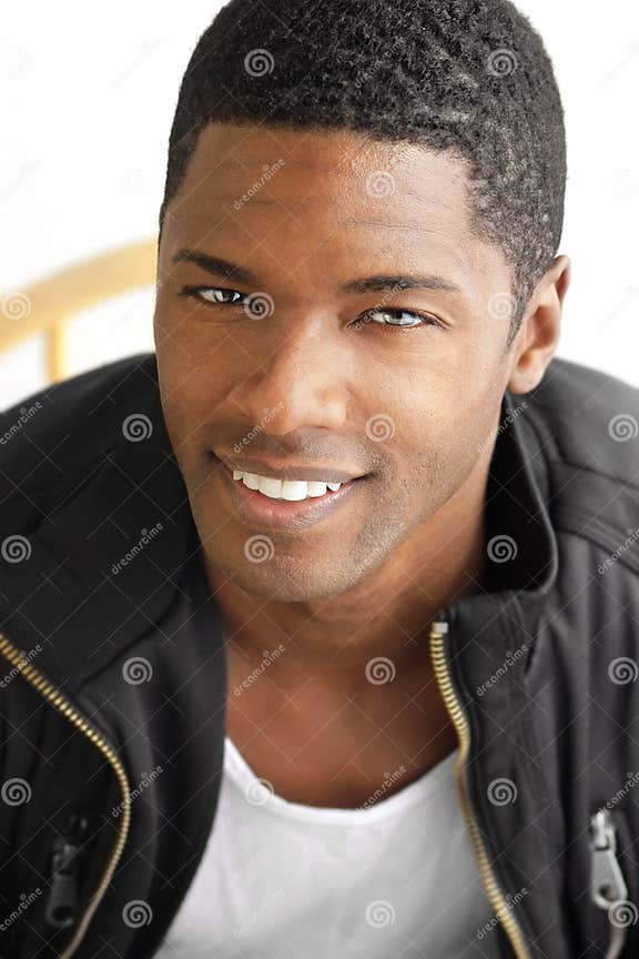 Smiling black man stock image. Image of cool, male, people - 23637613