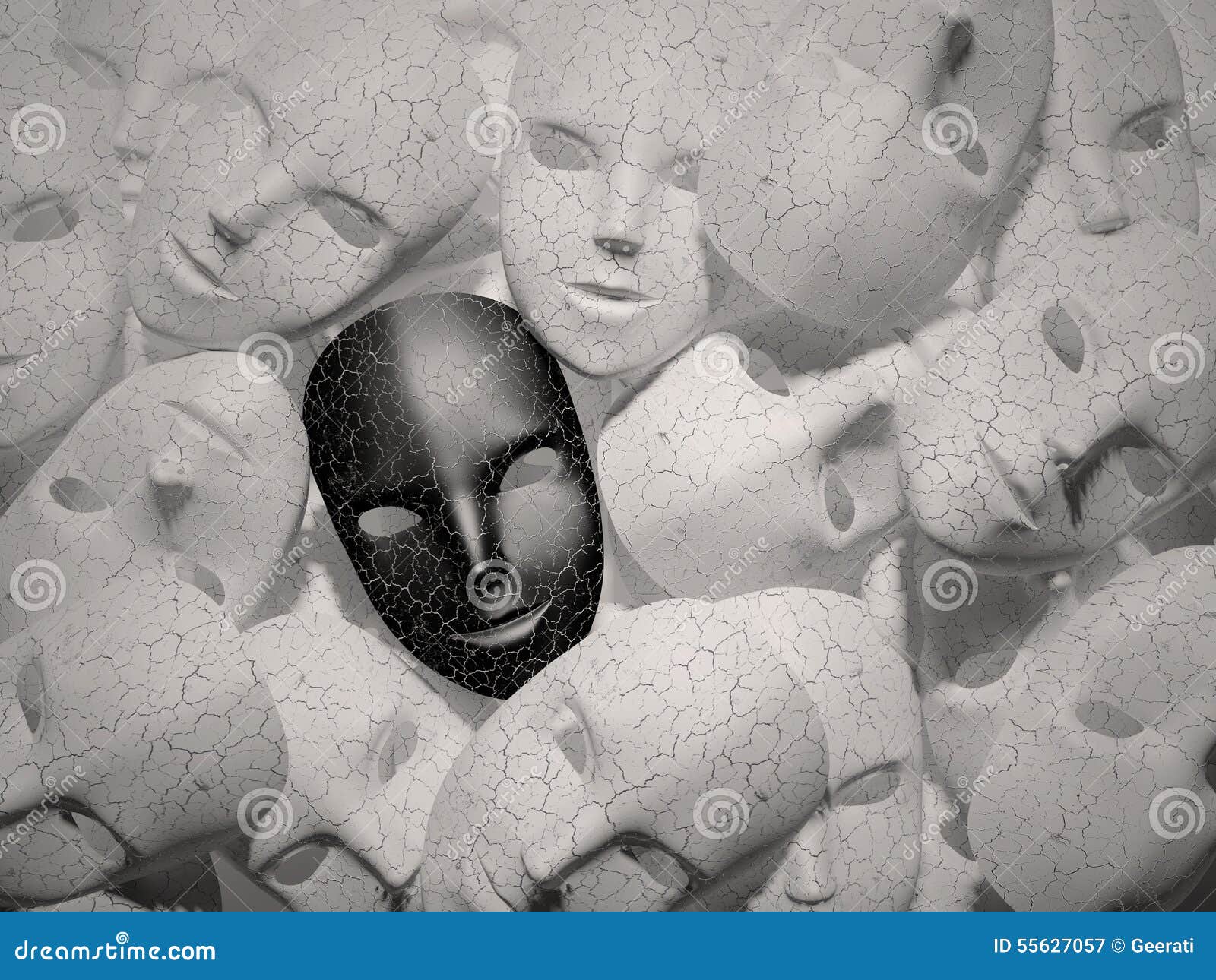 Black Mask With Sharp Ears. Batman Square Vector Logo On White ...