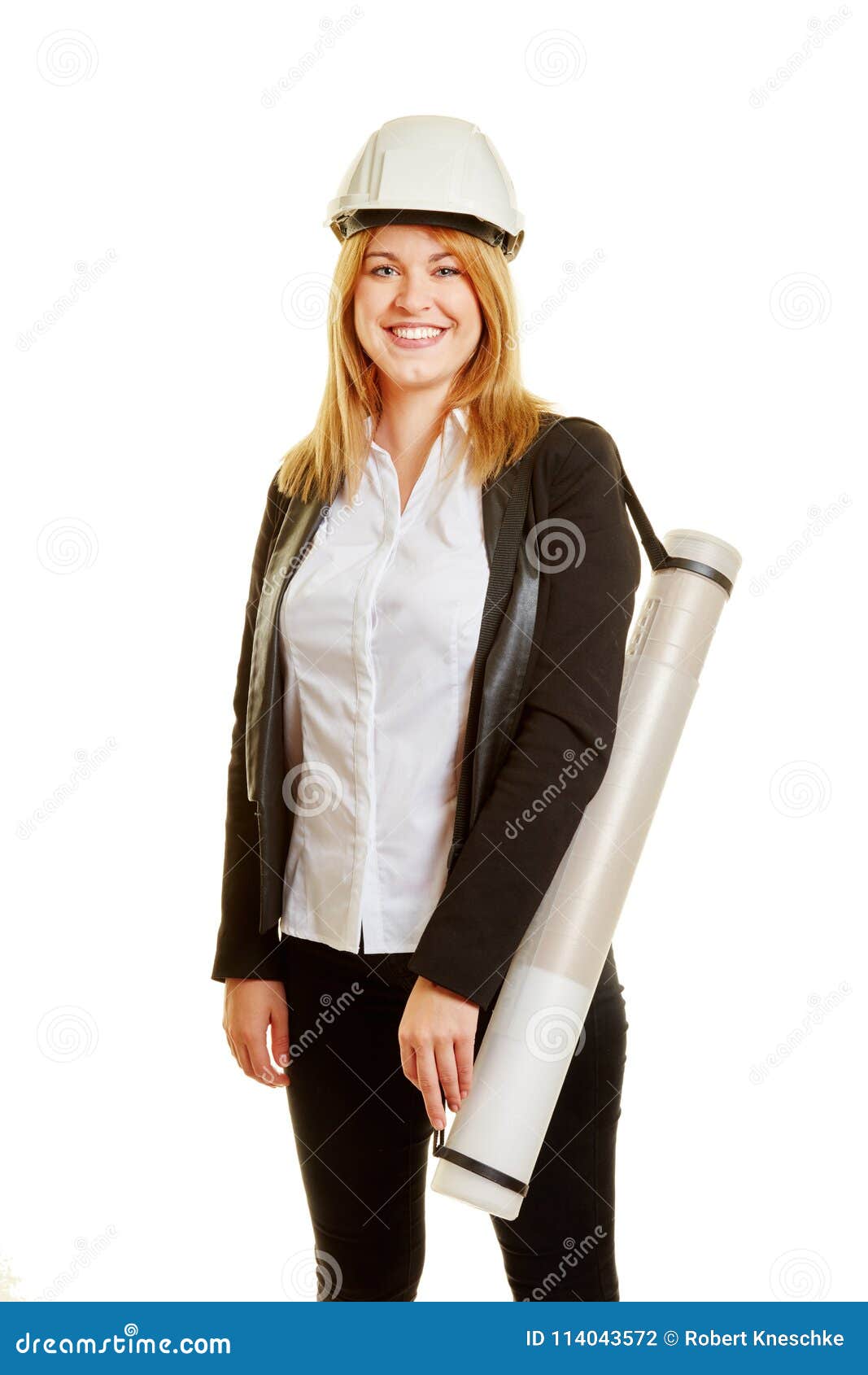 Woman as an architect stock photo. Image of profession - 114043572