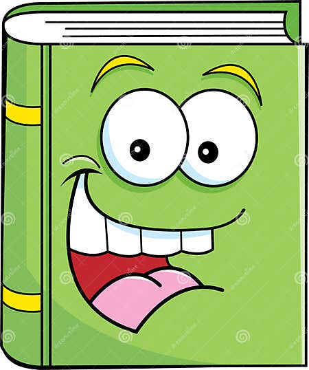 Smiling book stock vector. Illustration of smiling, book - 26394075