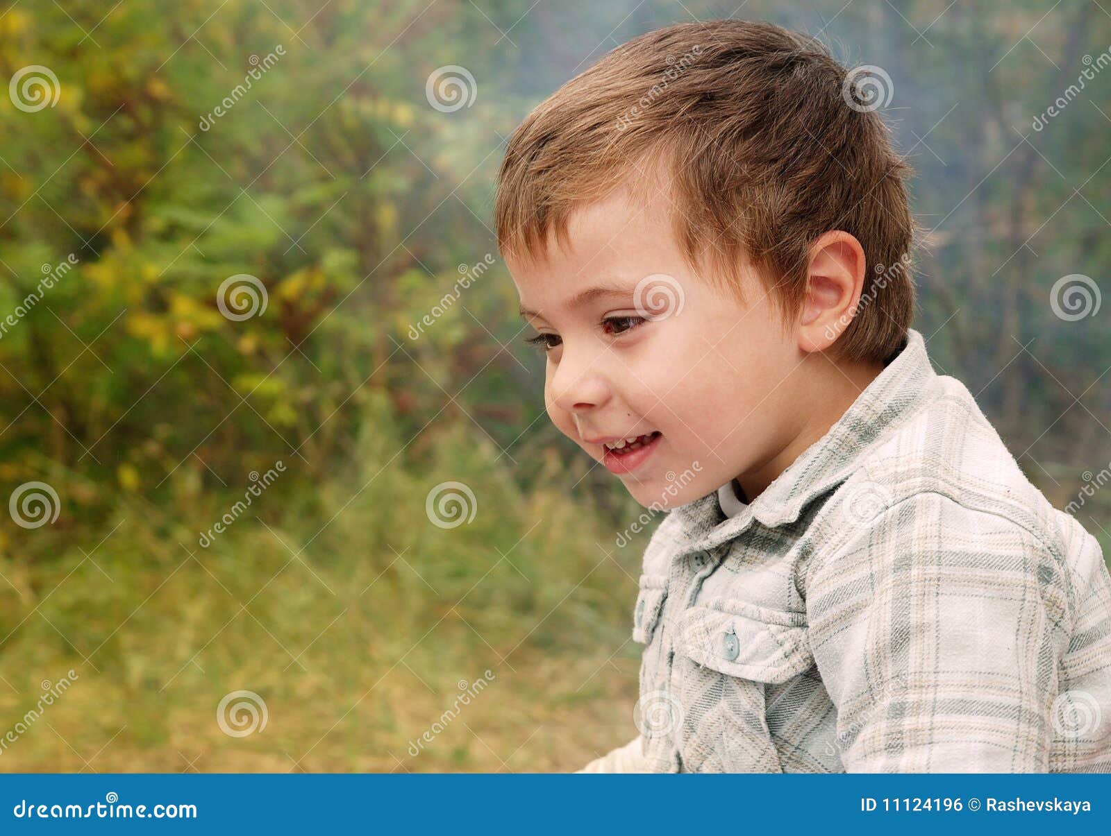 Smiling boy stock photo. Image of outside, interest, look - 11124196