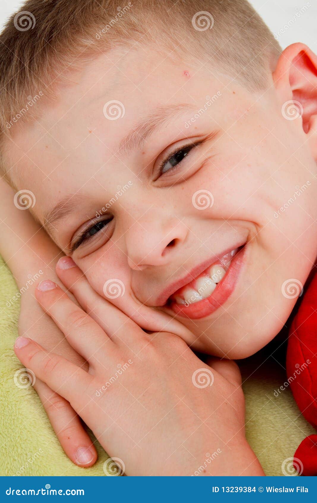 Smiling boy stock photo. Image of fair, male, face, baby - 13239384