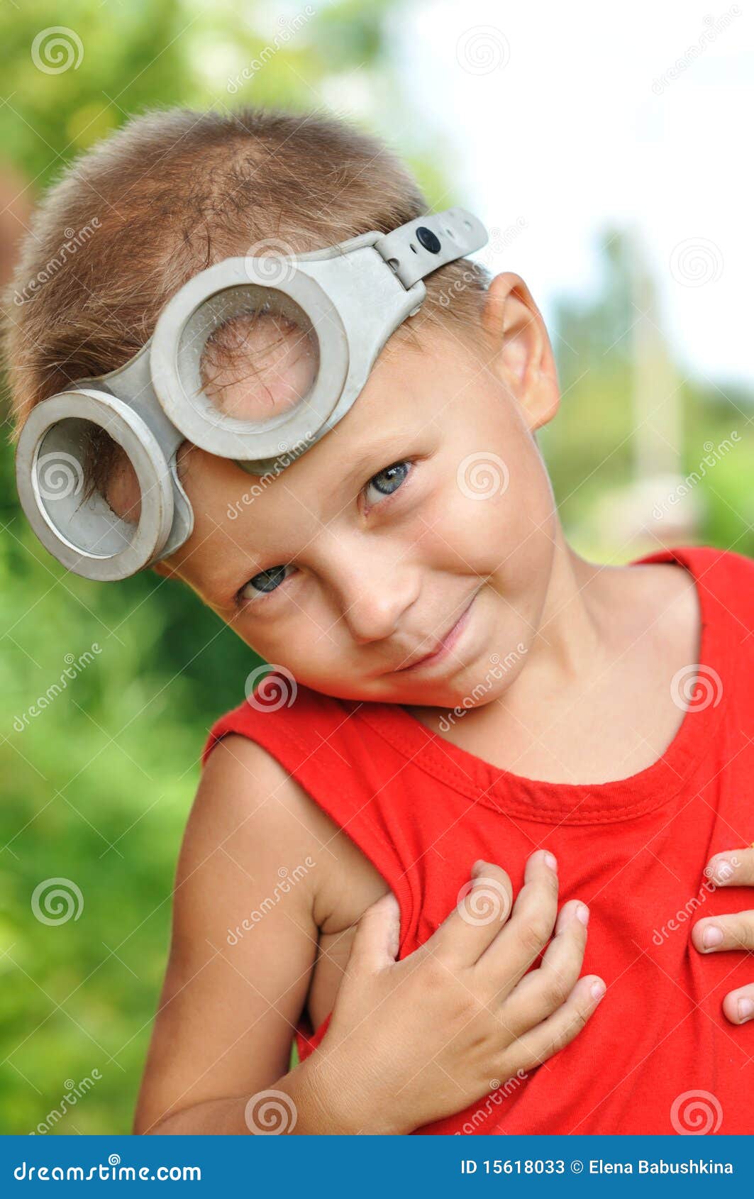 Smiling boy stock image. Image of portrait, preschool - 15618033