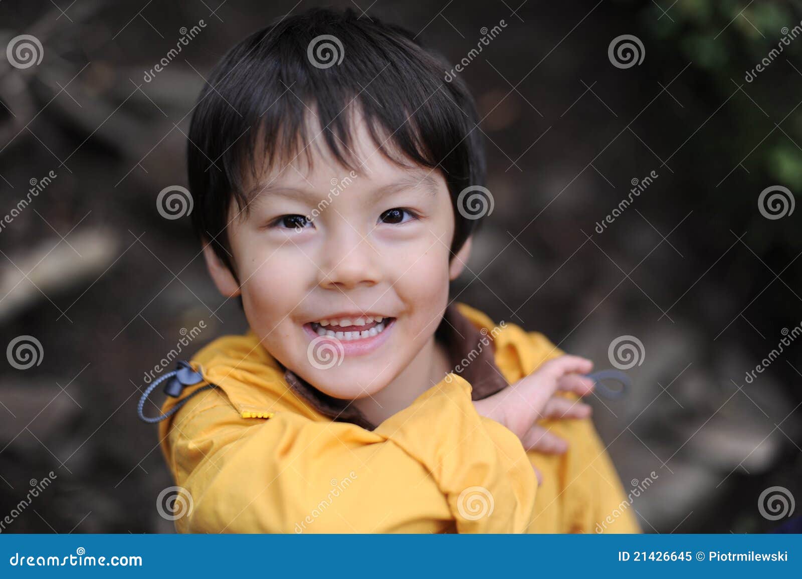 Smiling boy stock image. Image of caucasian, arms, happiness - 21426645