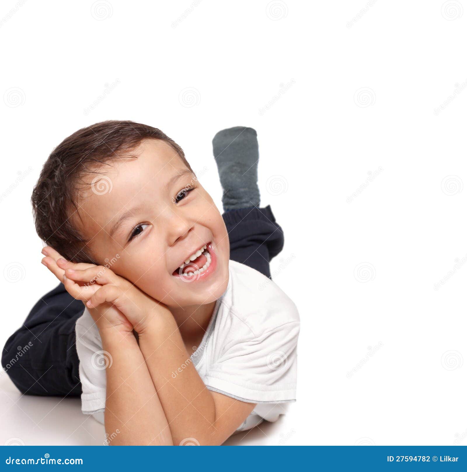 Smiling boy stock photo. Image of closeup, portrait, cute - 27594782