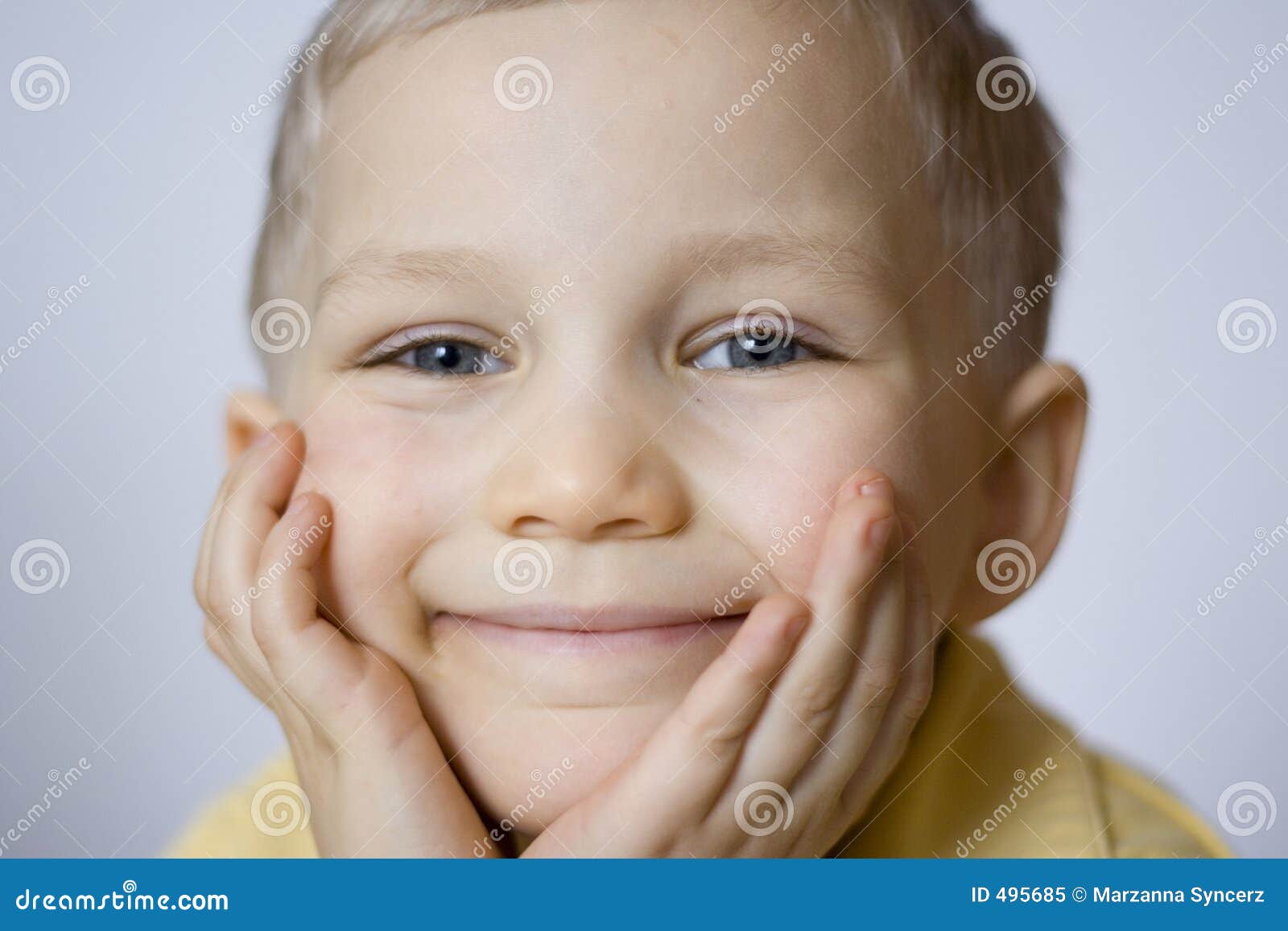 Smiling boy stock image. Image of child, looking, eyes - 495685