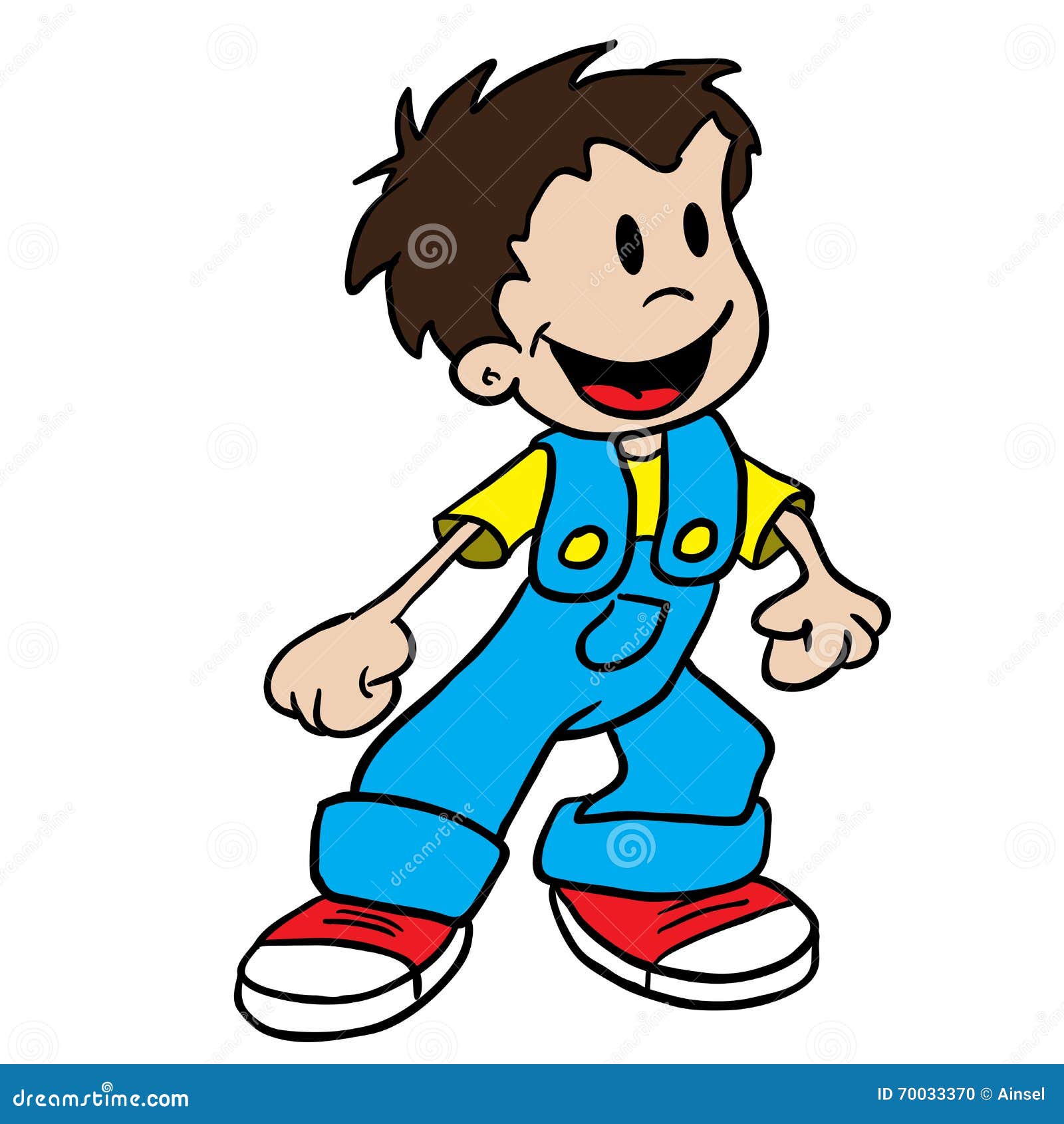 Smiling boy stock vector. Illustration of child, little - 70033370