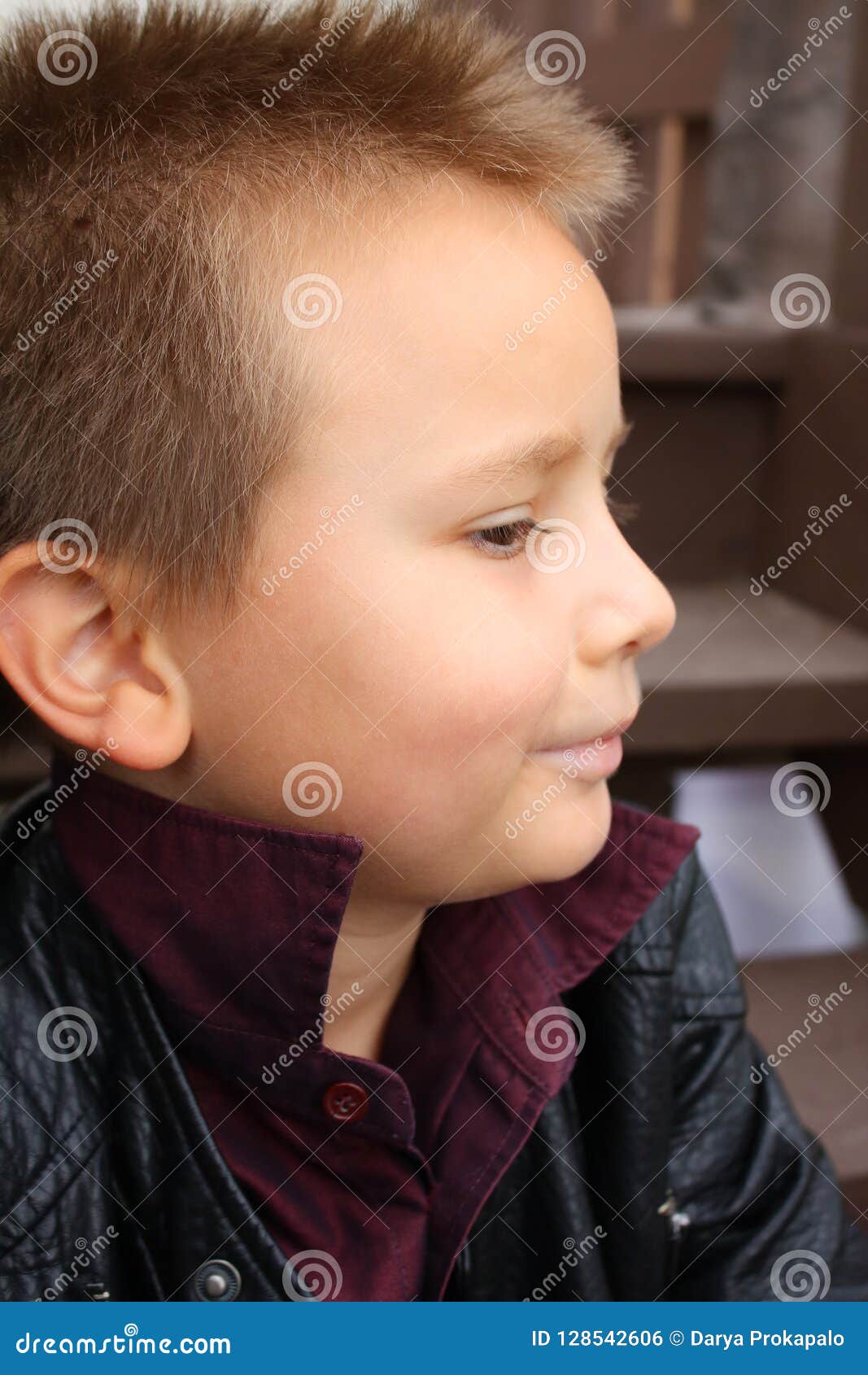 Smiling Boy. Cool and Self Confident Stock Photo - Image of funny ...