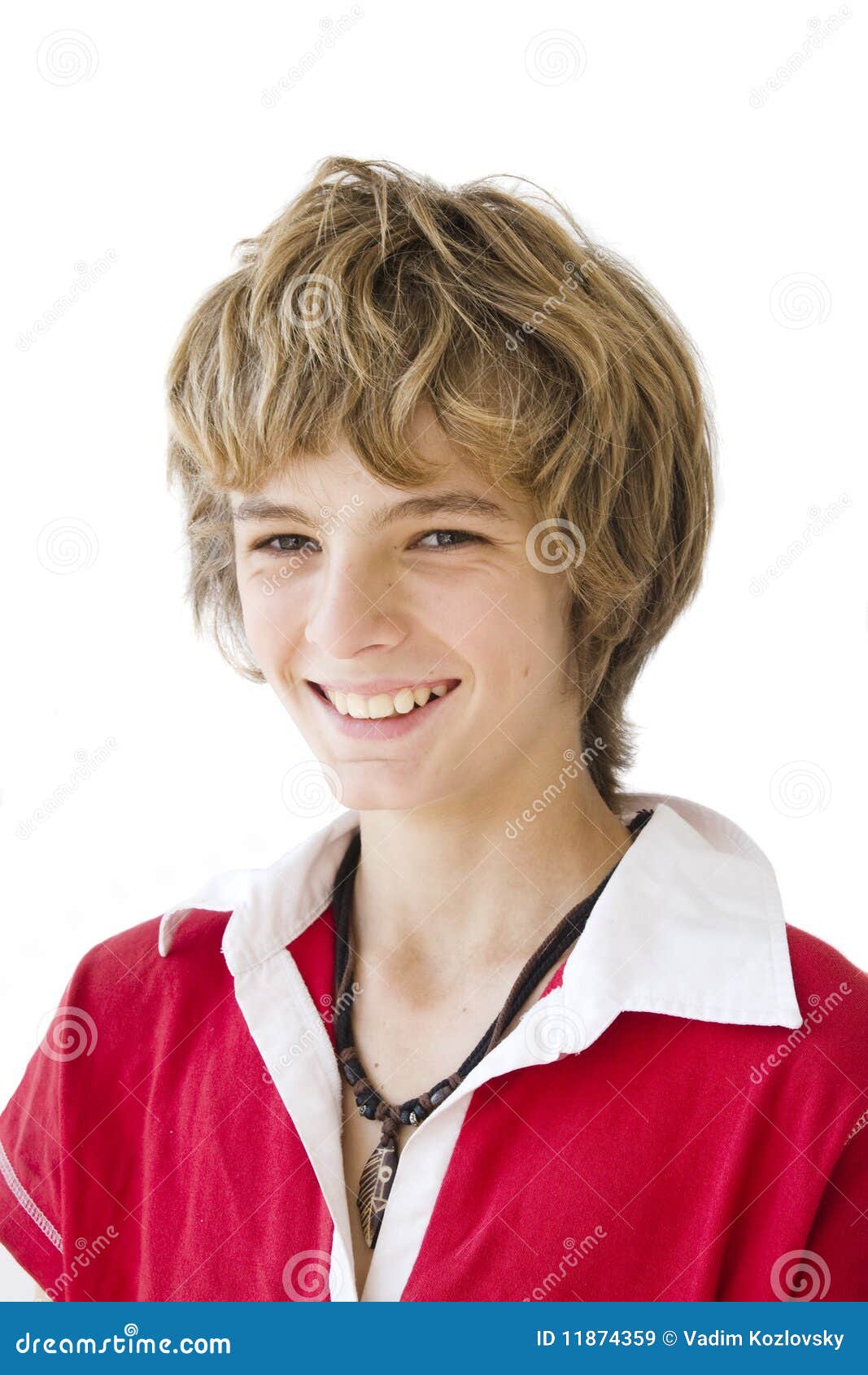 Smiling boy portrait stock image. Image of caucasian - 11874359