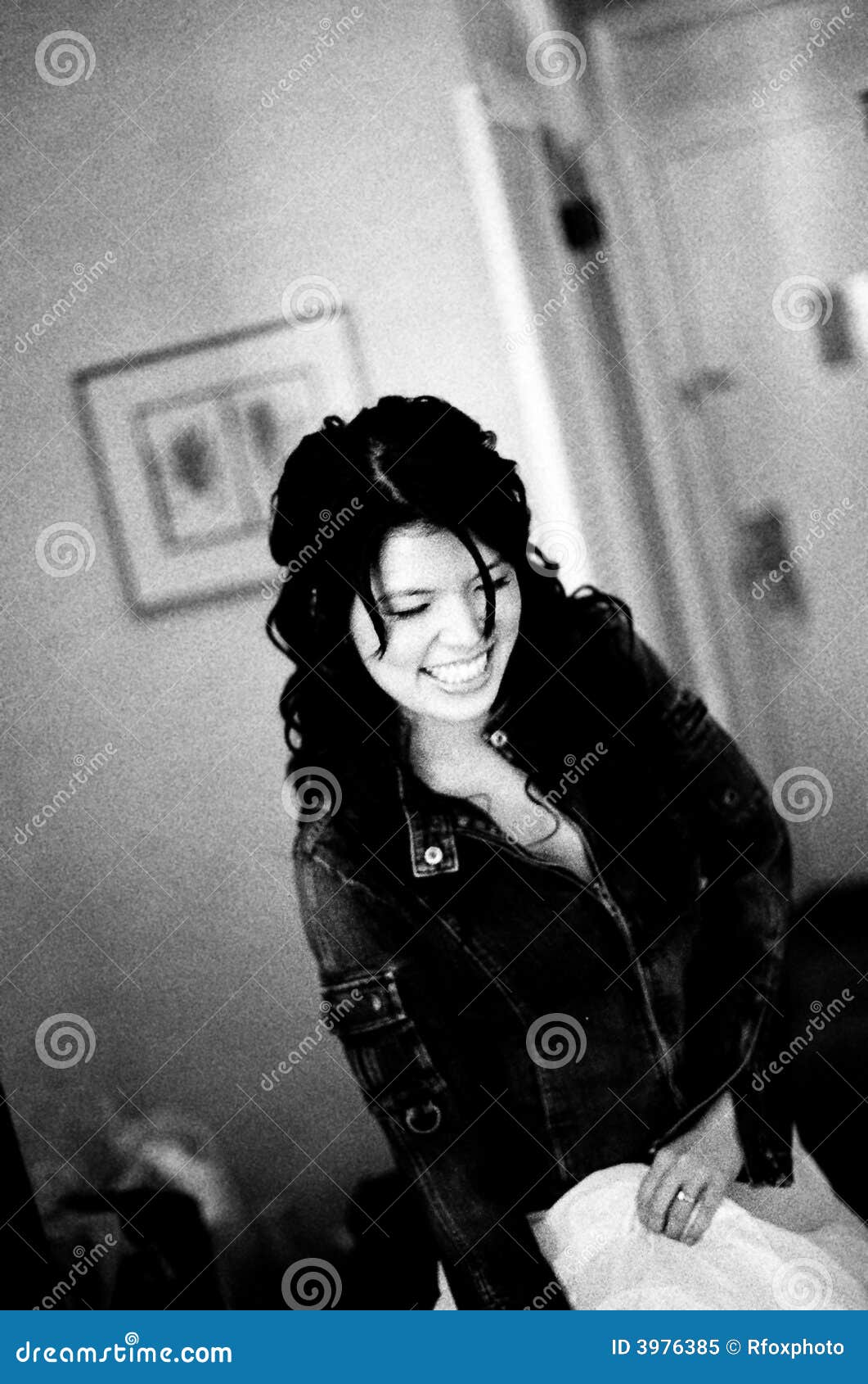 Smiling Bride stock image. Image of hearts, beauty, ceremony - 3976385