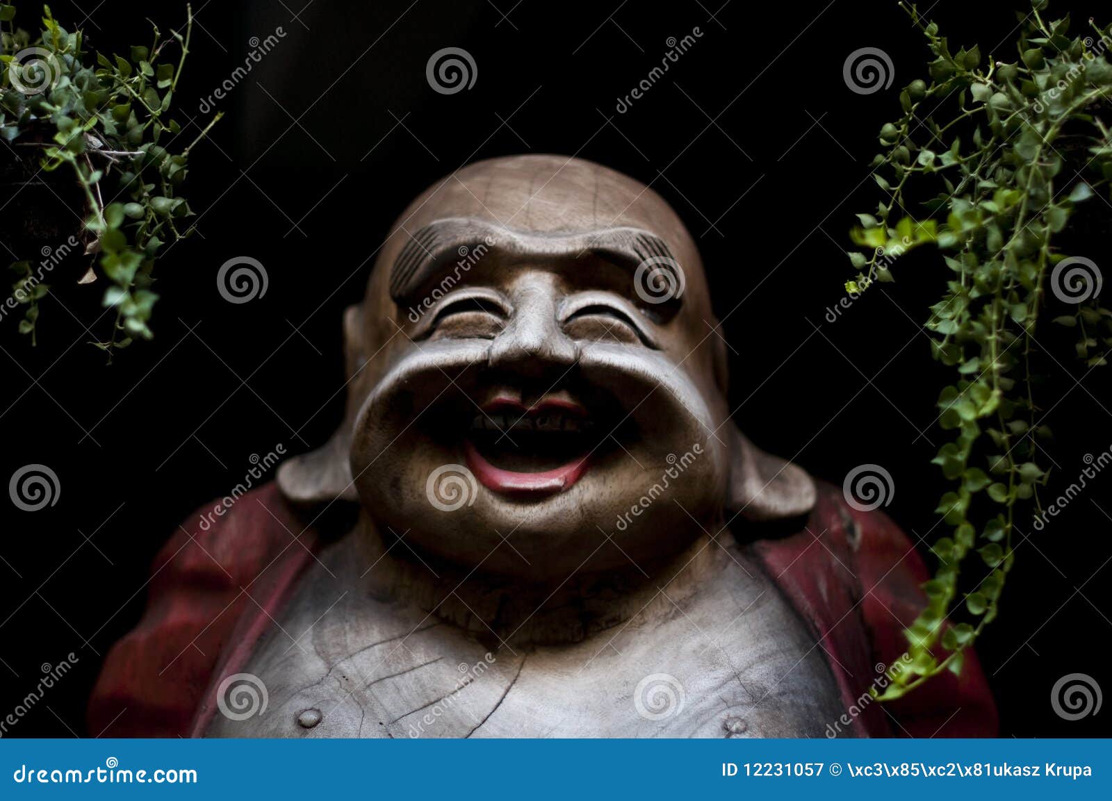 Smiling Buddha stock image. Image of temple, smiling - 12231057