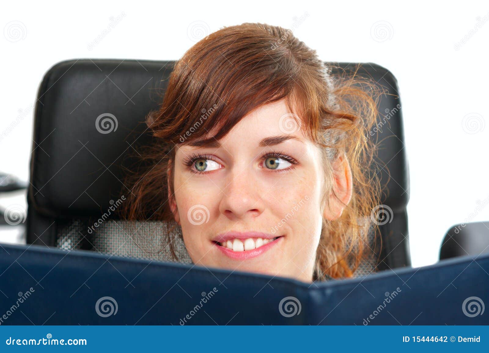 Smiling business lady stock photo. Image of beautiful - 15444642