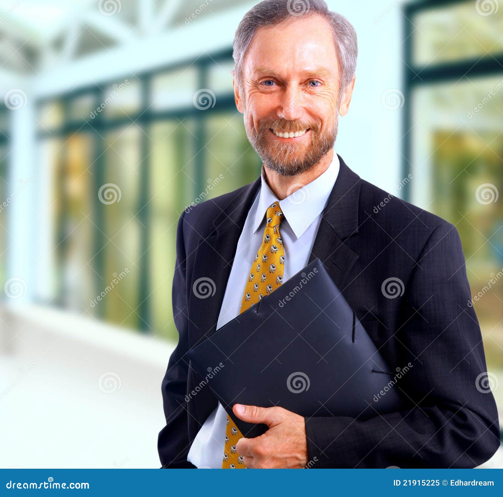 Smiling business man stock image. Image of cheerful, camera - 21915225