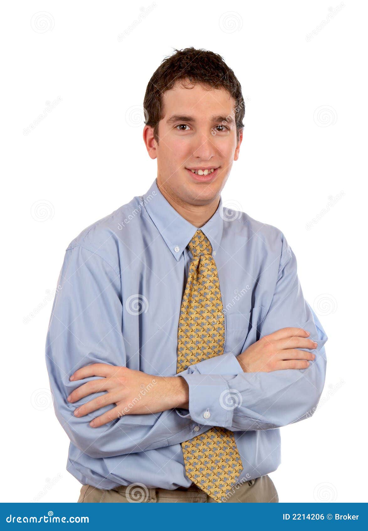 Smiling business man stock photo. Image of corporate, friendly - 2214206