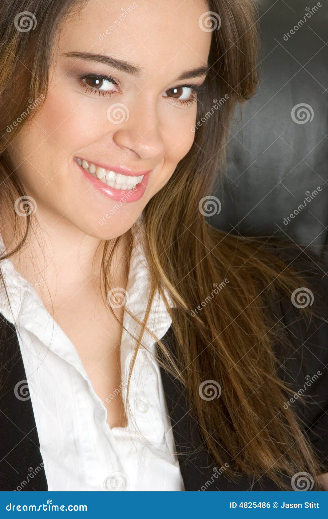 Smiling Business Person stock photo. Image of woman, women - 4825486