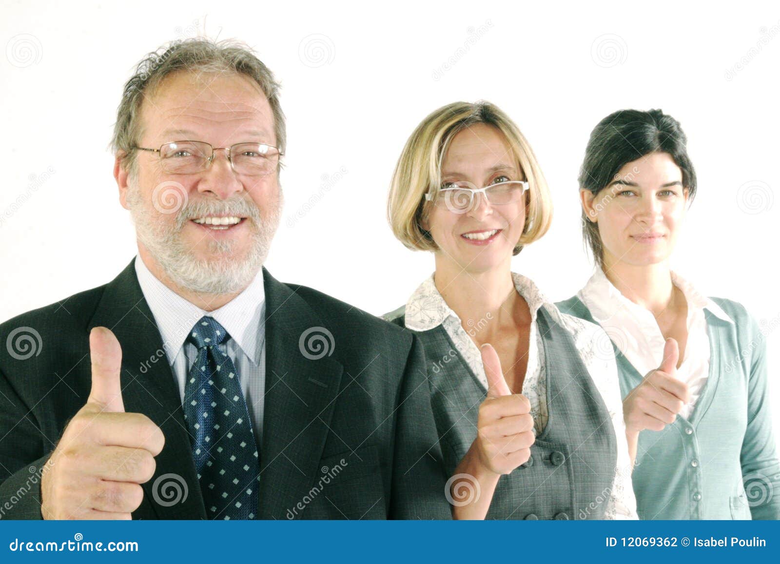 Smiling business team stock photo. Image of joyful, grey - 12069362