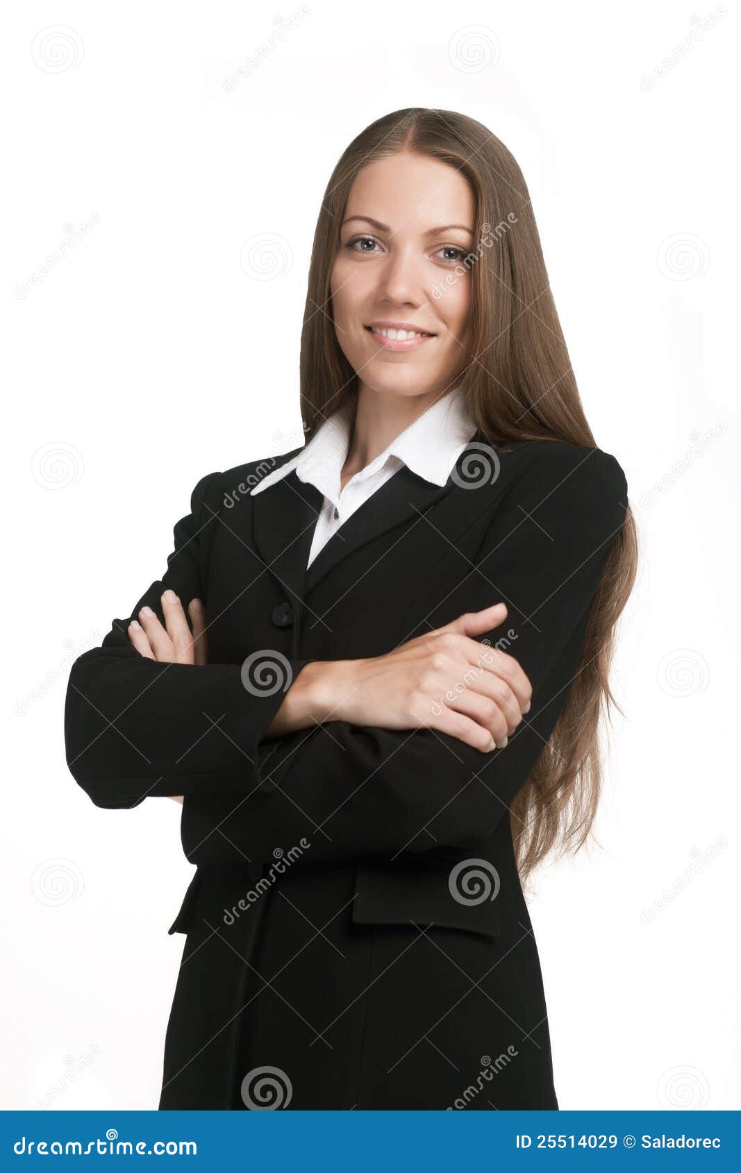 Smiling business woman stock image. Image of beautiful - 25514029