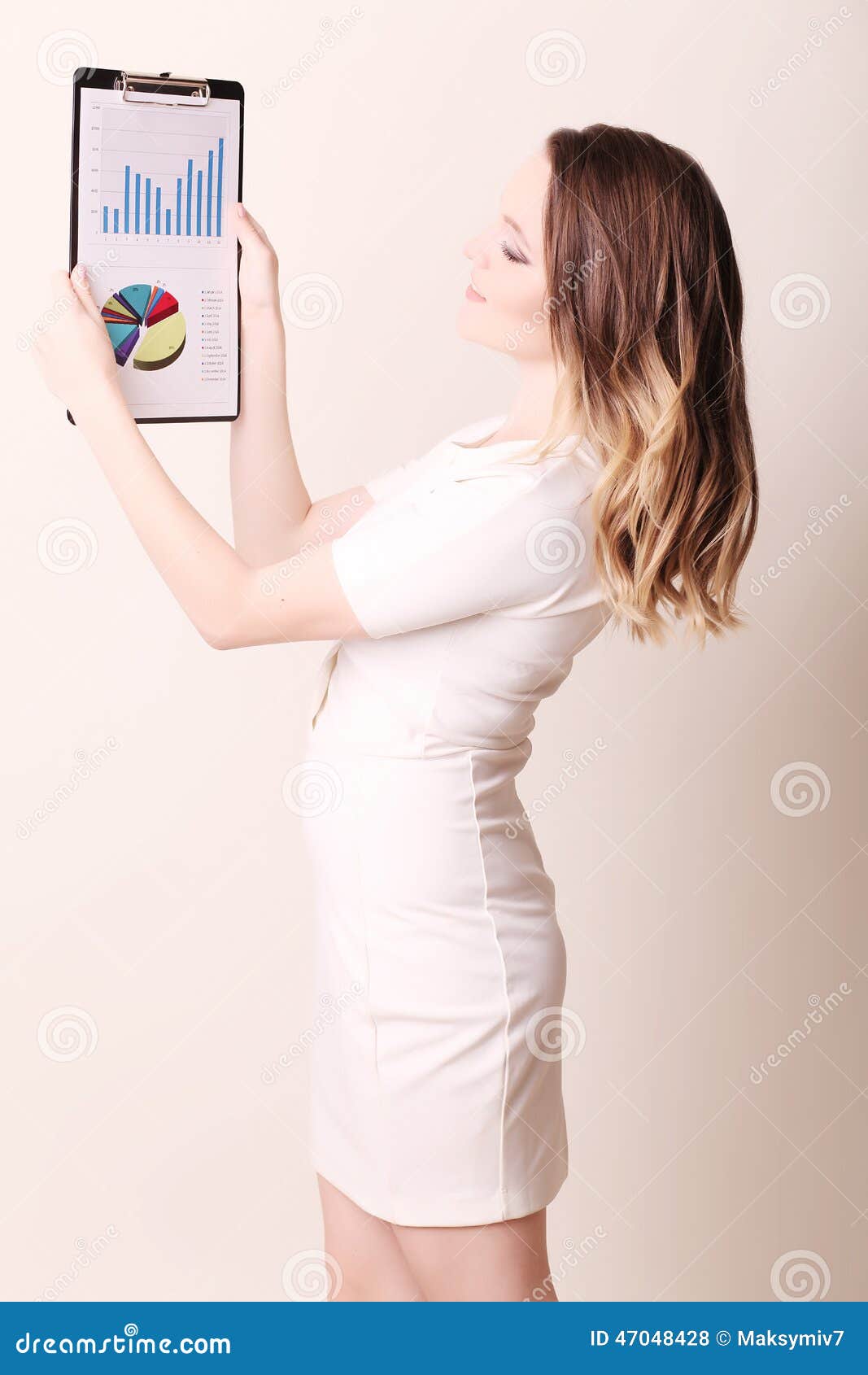 Smiling Business Woman Holding Blank Clipboard Stock Photo - Image of ... Smiling Business Woman Holding Blank Clipboard Stock Photo - Image of ...