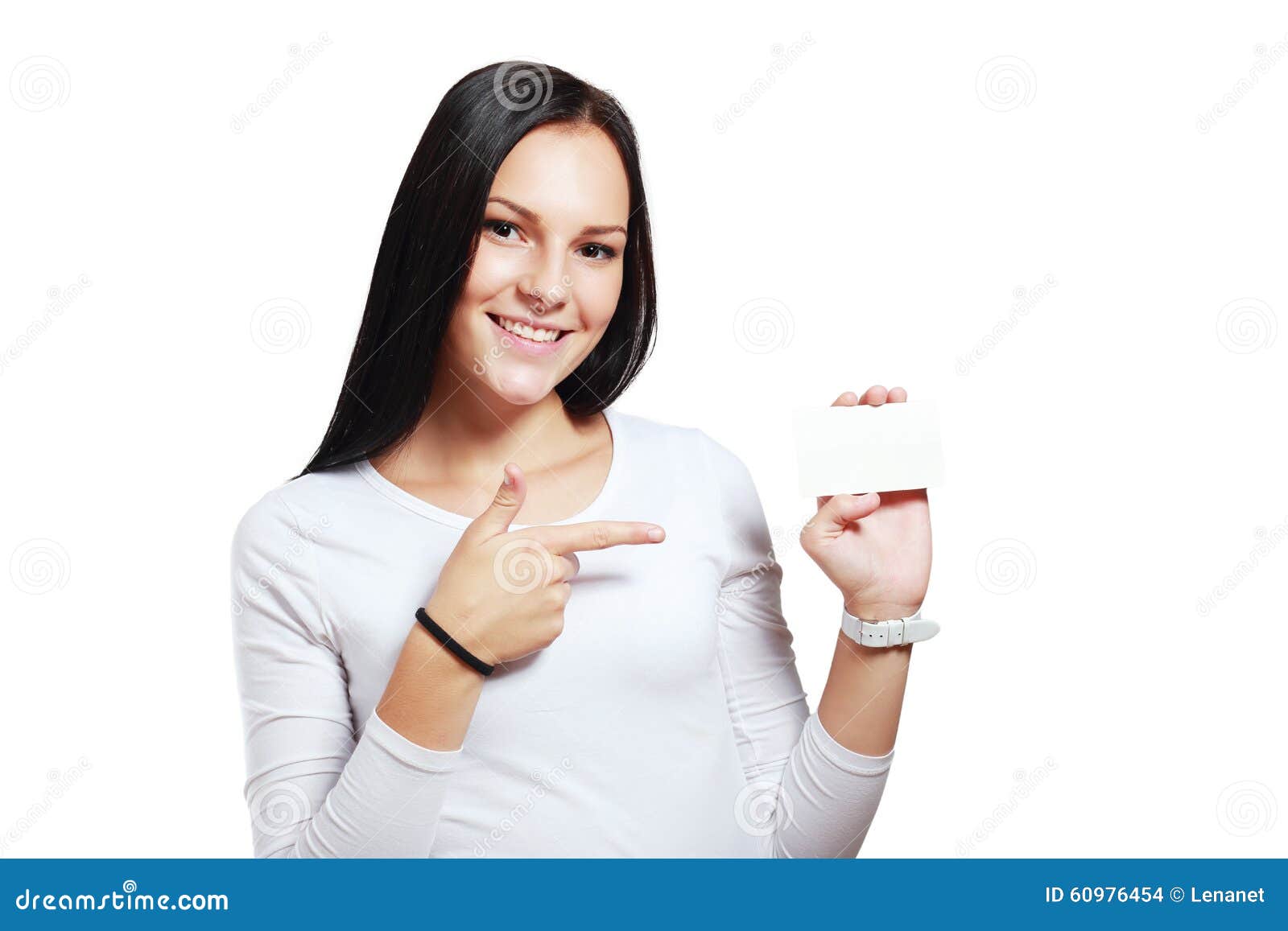 Smiling Business Woman Holding Card Stock Photo - Image of payment ... Smiling Business Woman Holding Card Stock Photo - Image of payment ...