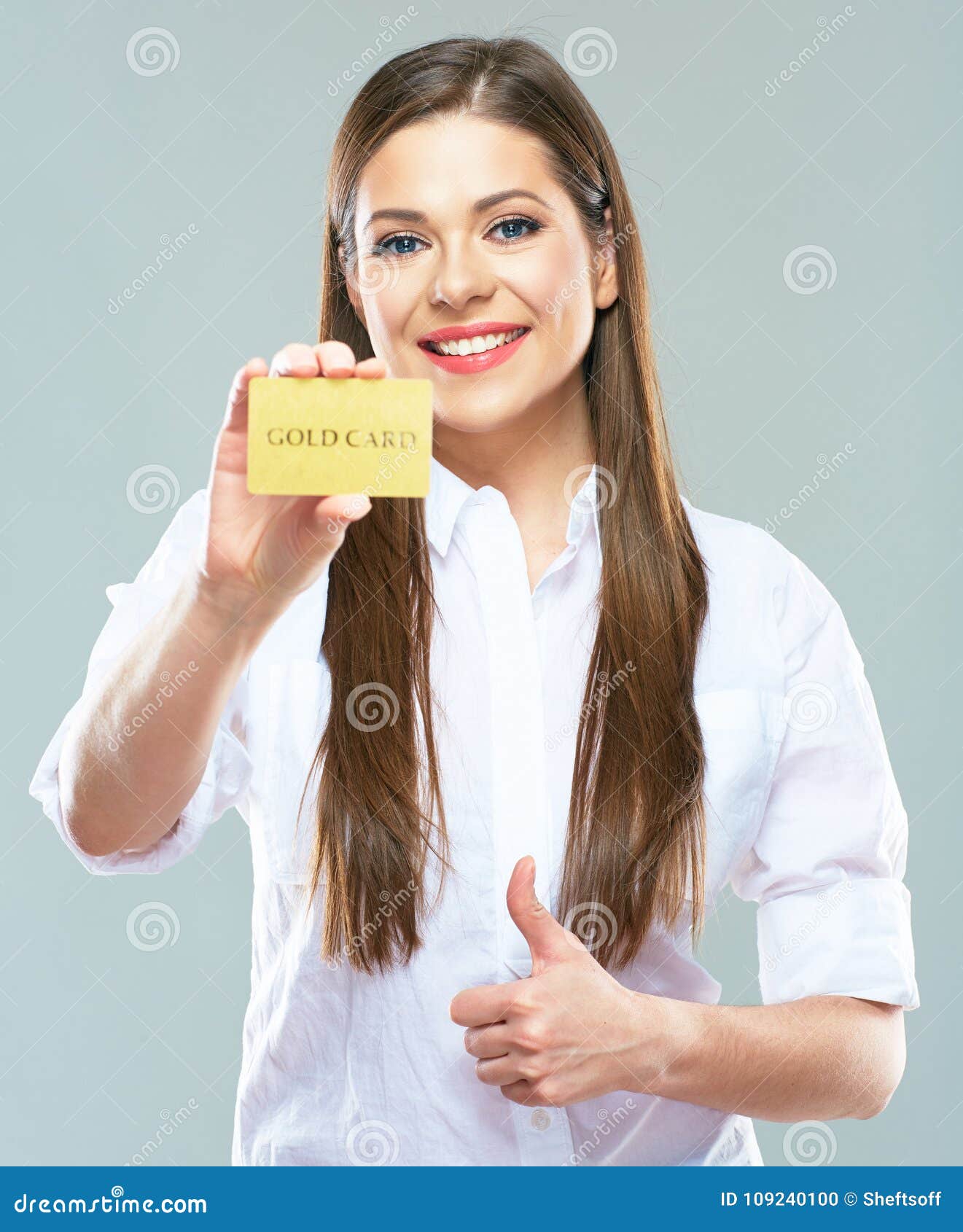 Smiling Business Woman Show Credit Card. Stock Photo - Image of happy ... Smiling Business Woman Show Credit Card. Stock Photo - Image of happy ...