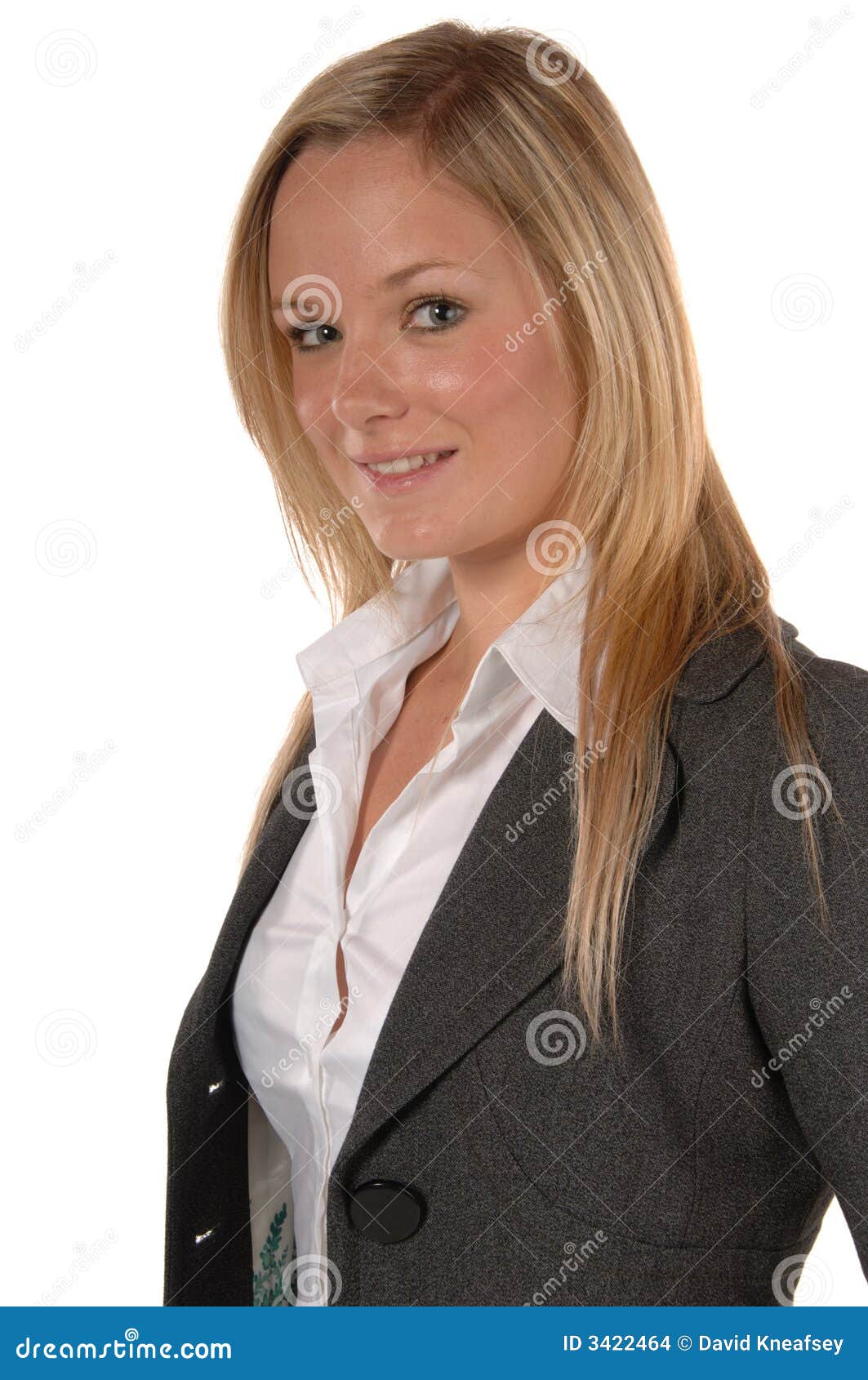 Smiling business women stock photo. Image of eyes, hair - 3422464