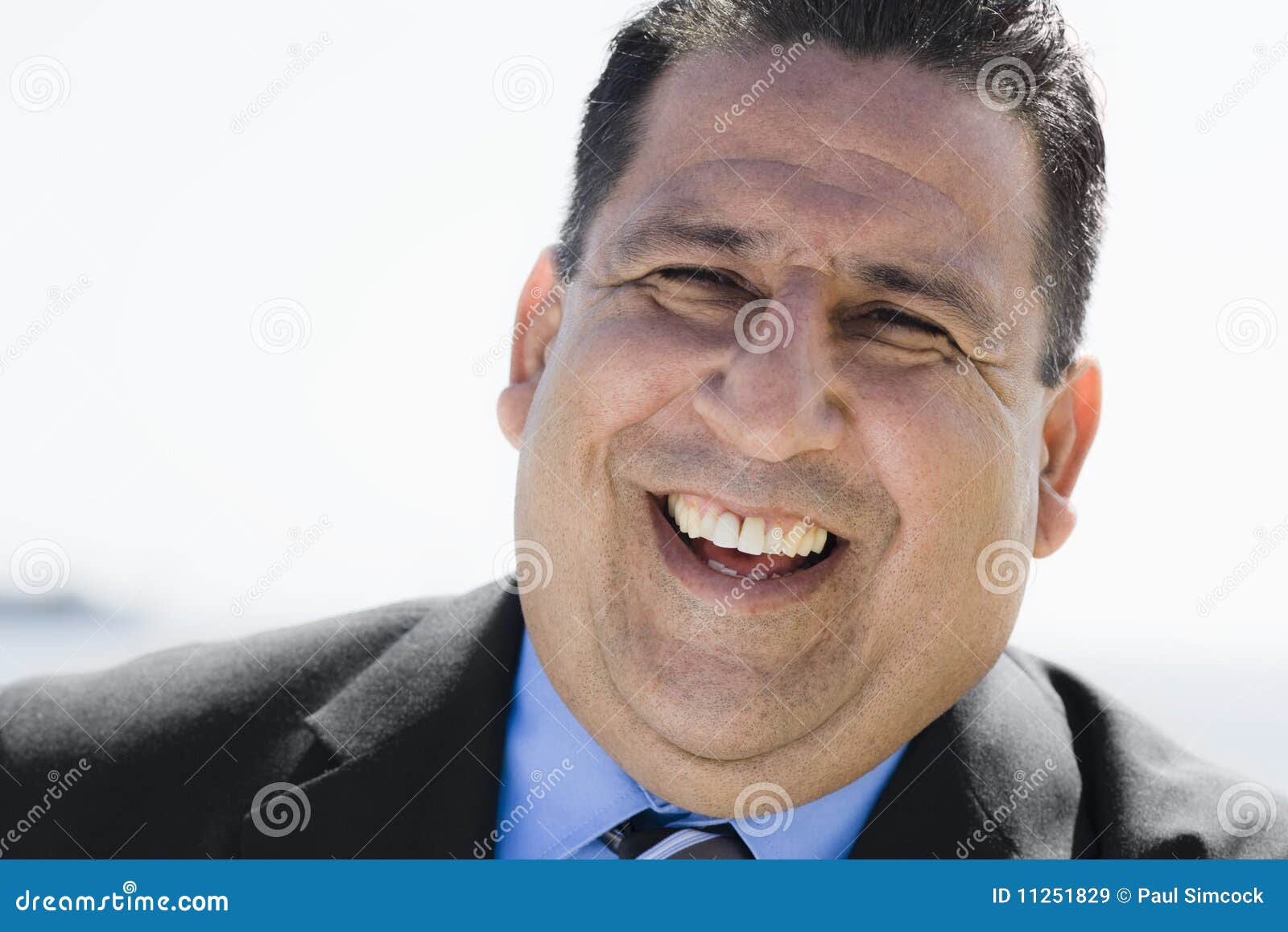 Smiling Businessman stock image. Image of outside, carefree - 11251829