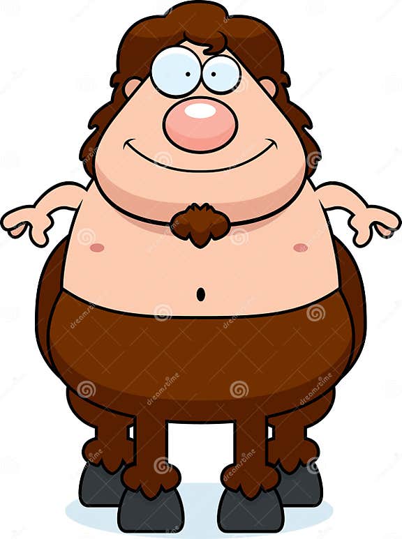 Smiling Cartoon Centaur stock vector. Illustration of smiling - 47714128