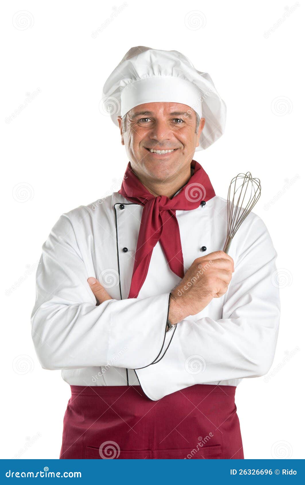 Smiling chef stock photo. Image of happy, healthy, looking - 26326696