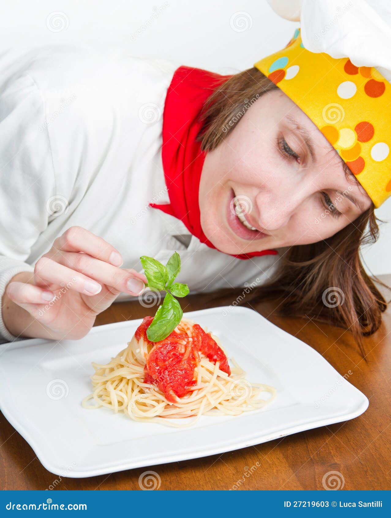 Smiling chef stock image. Image of food, cuisine, mature - 27219603