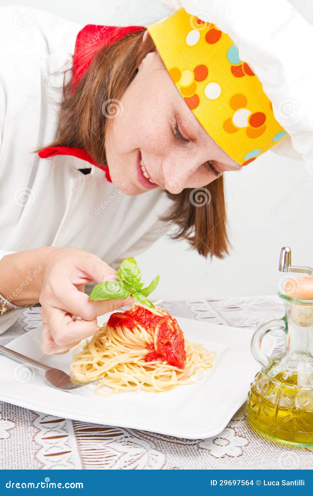 Smiling chef stock photo. Image of ingredient, dish, cook - 29697564