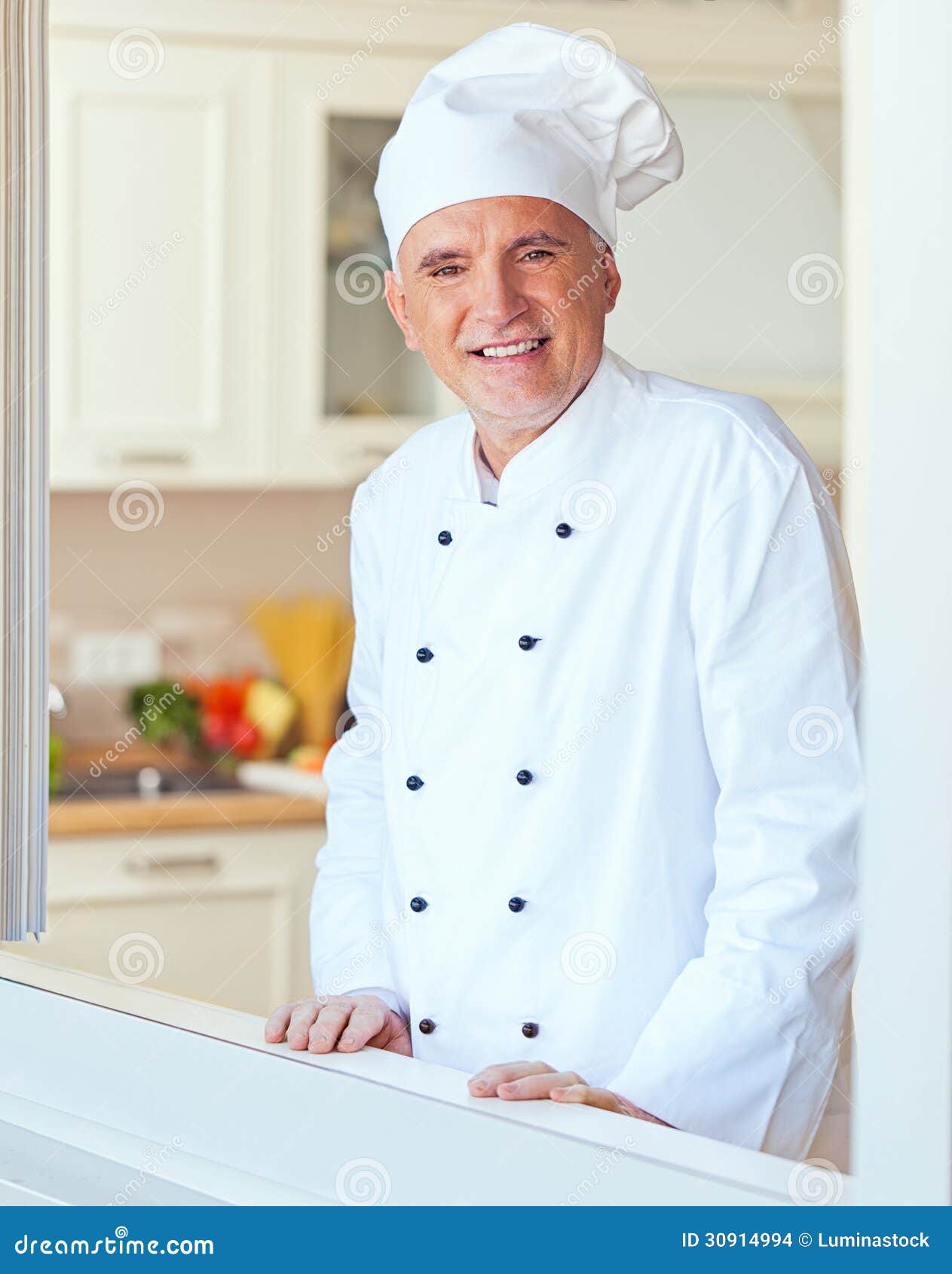 Smiling Chef stock photo. Image of bright, indoors, chefs - 30914994