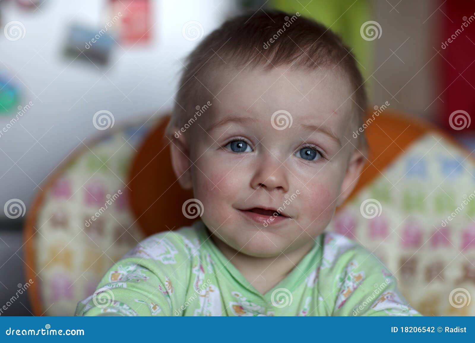Smiling child stock photo. Image of color, laughing, beauty - 18206542