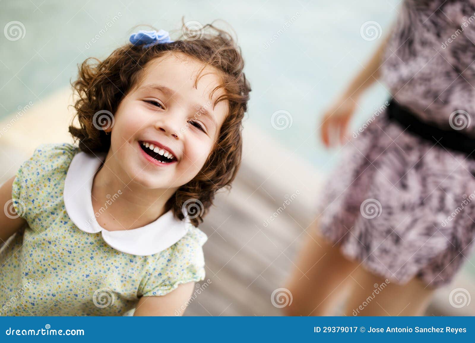 Smiling child stock image. Image of girl, adorable, copyspace - 29379017