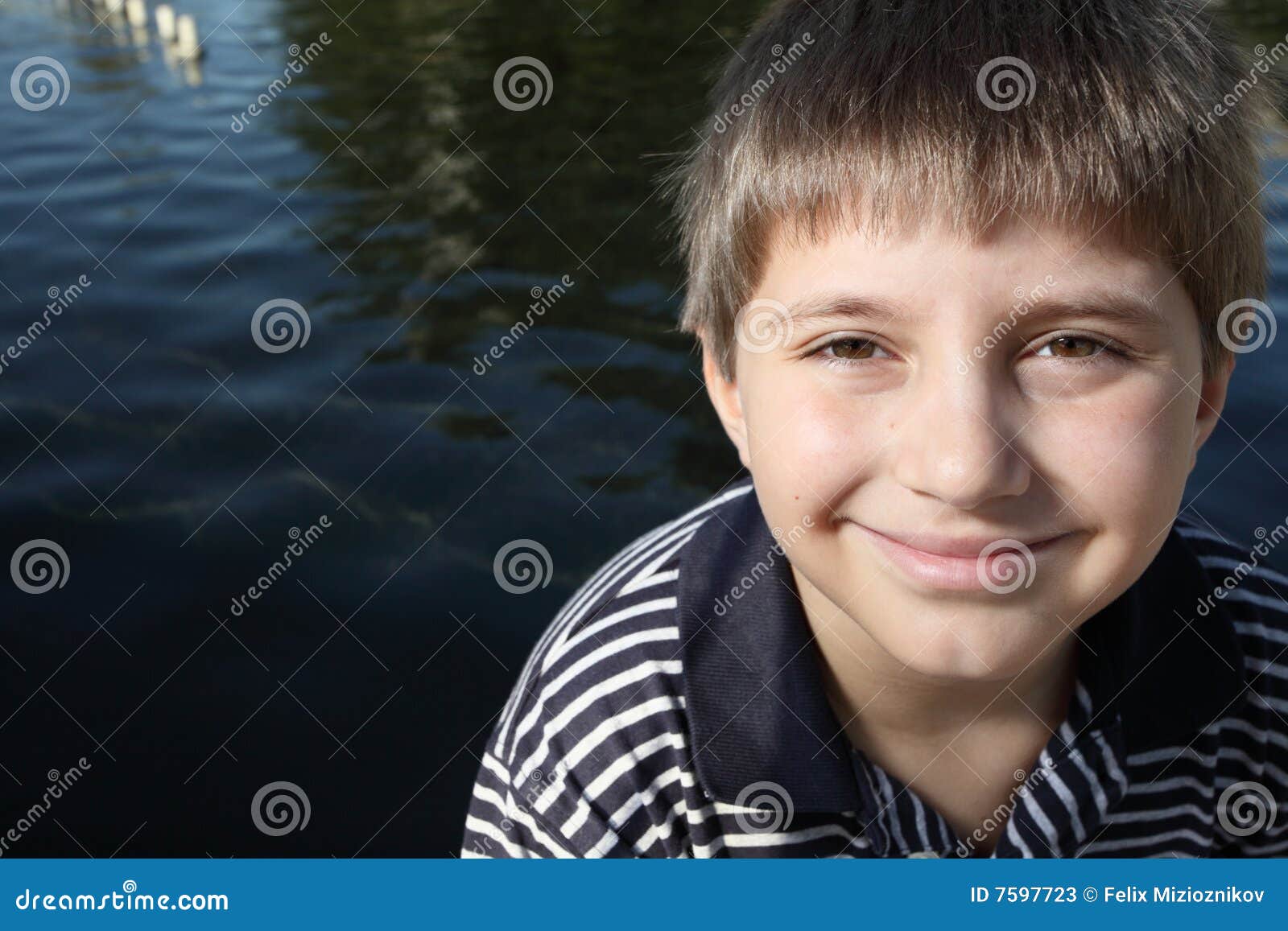 Smiling child stock image. Image of handsome, caucasian - 7597723