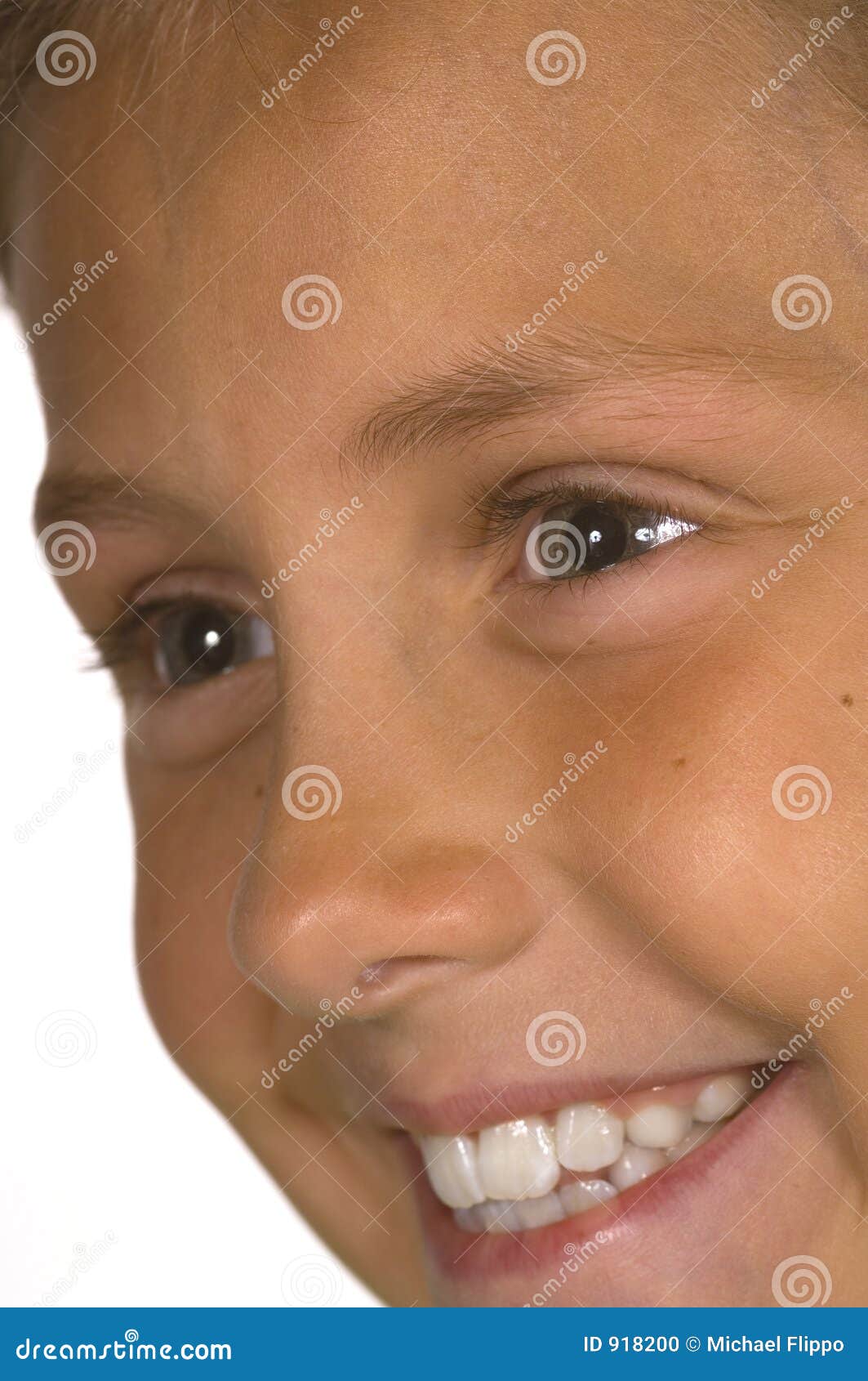 Smiling Child stock photo. Image of close, sparkling, growth - 918200