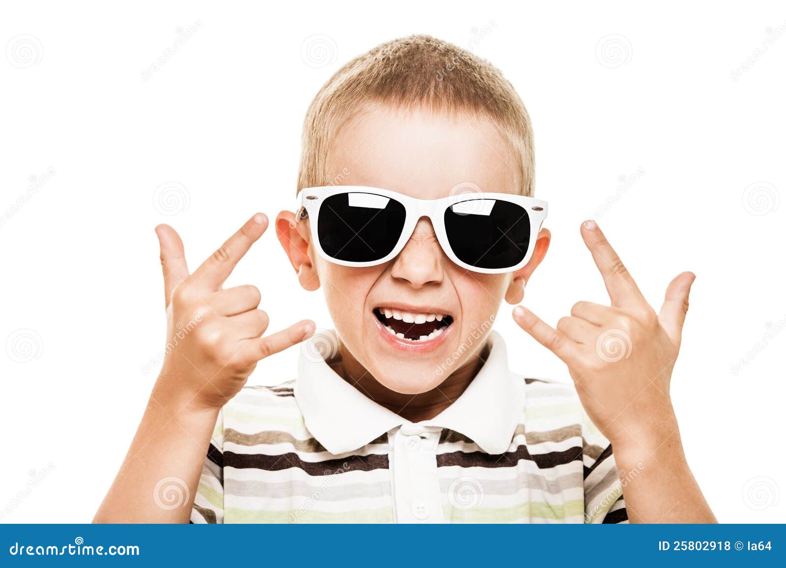Smiling child gesturing stock photo. Image of expressing - 25802918