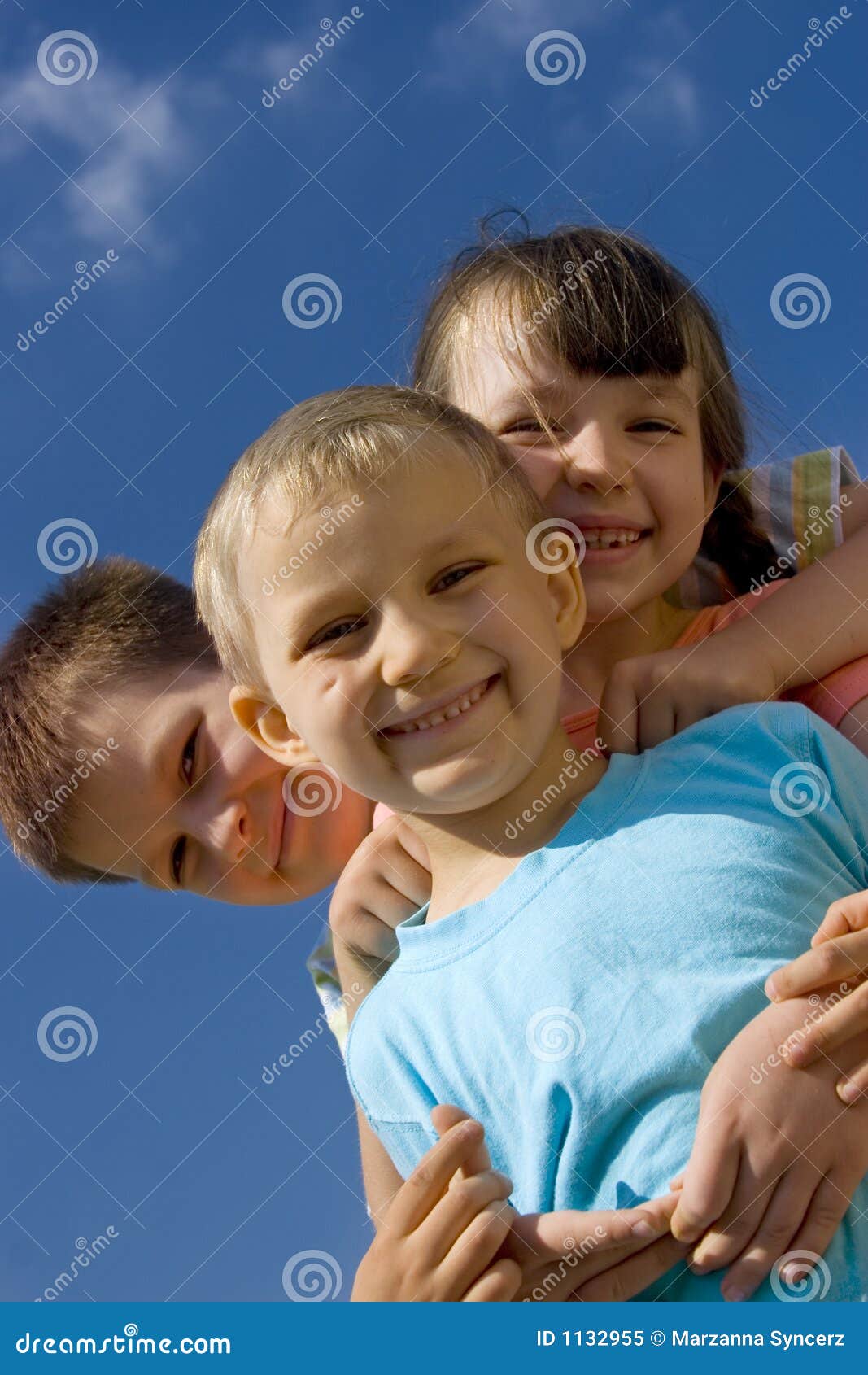 Smiling children stock image. Image of happy, long, families - 1132955
