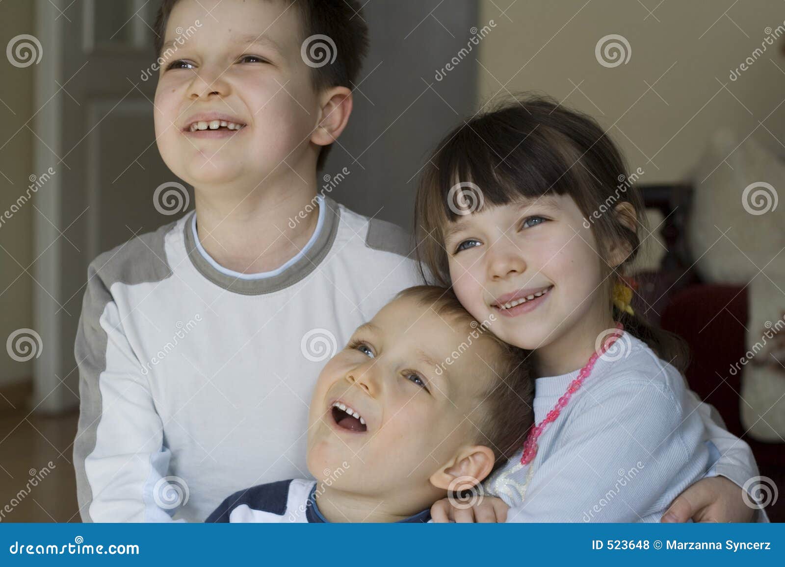 Smiling children stock photo. Image of lucky, beauty, sweet - 523648