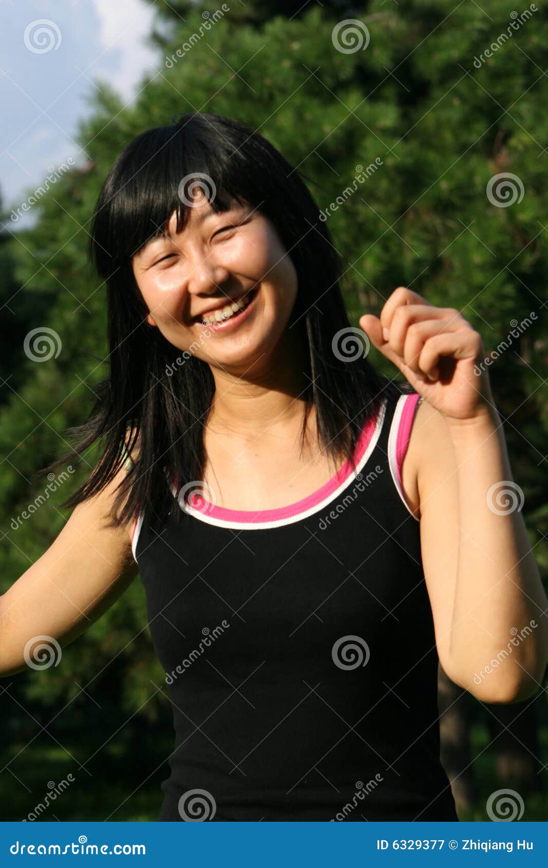 Smiling Chinese women stock image. Image of young, people - 6329377