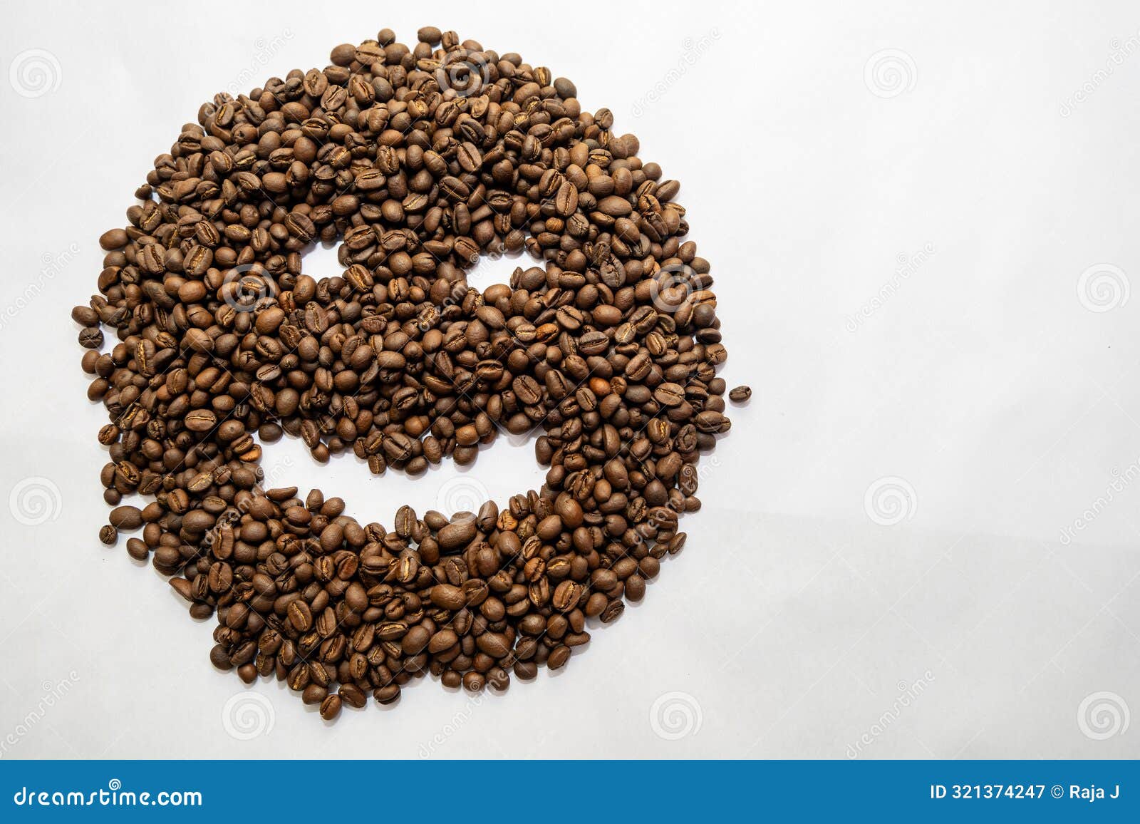 Smiling Coffee Beans stock image. Image of interesting - 321374247