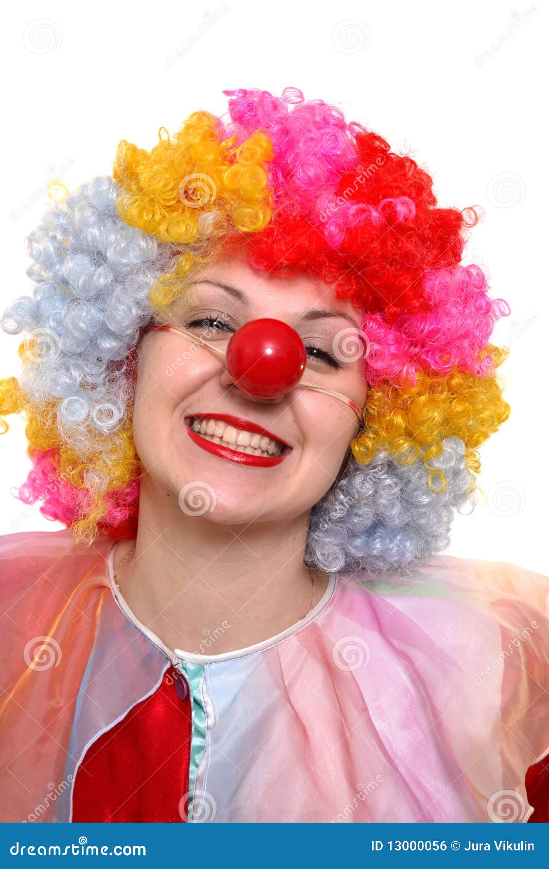 Smiling colors stock photo. Image of face, fancy, circus - 13000056