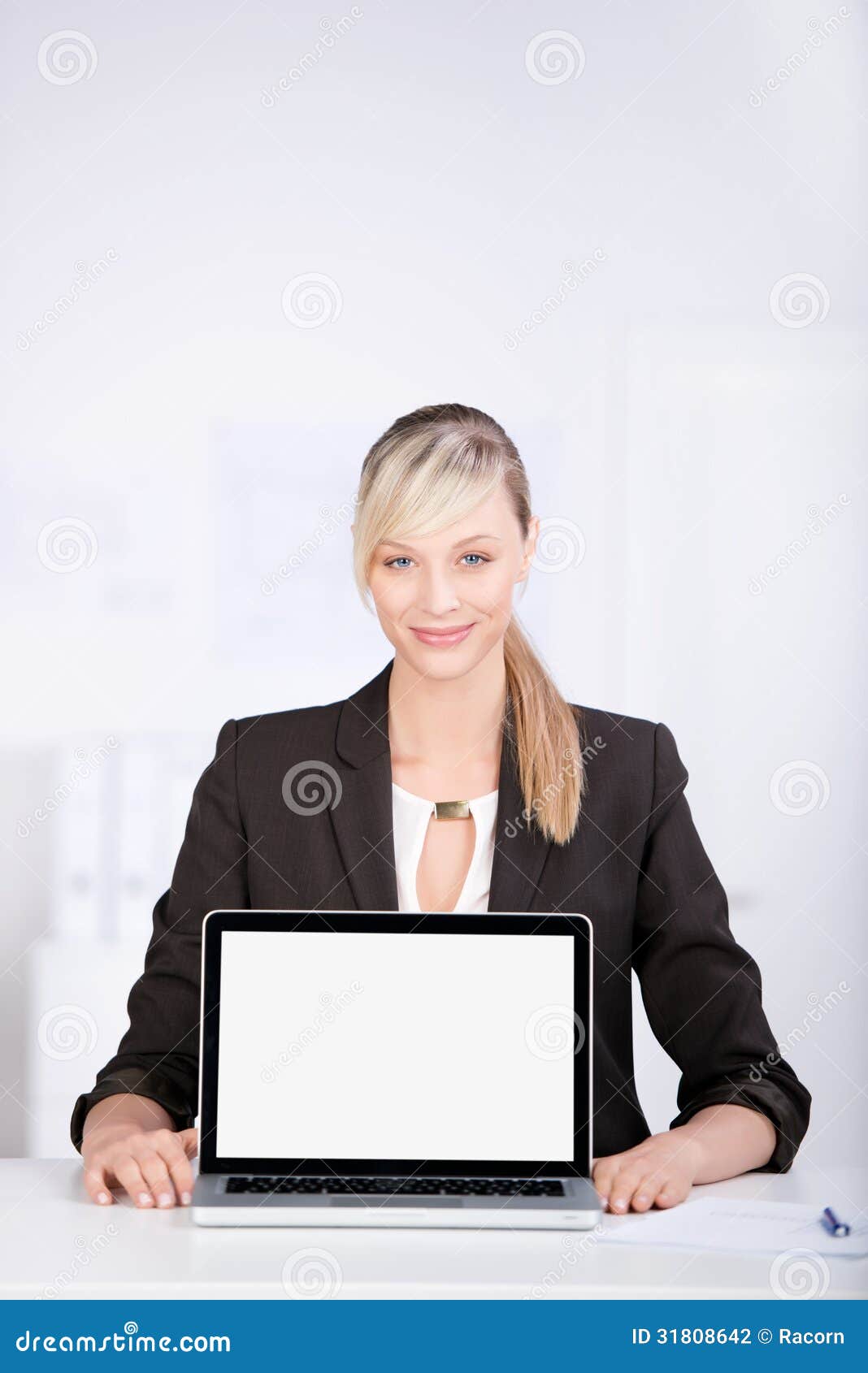 Smiling consultant stock photo. Image of copyspace, calm - 31808642