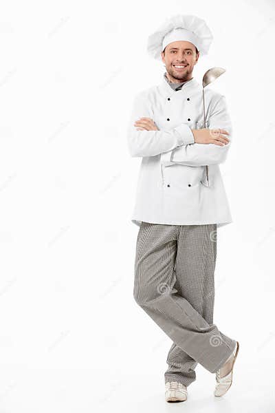 Smiling cook stock image. Image of chef, smiling, people - 18720721