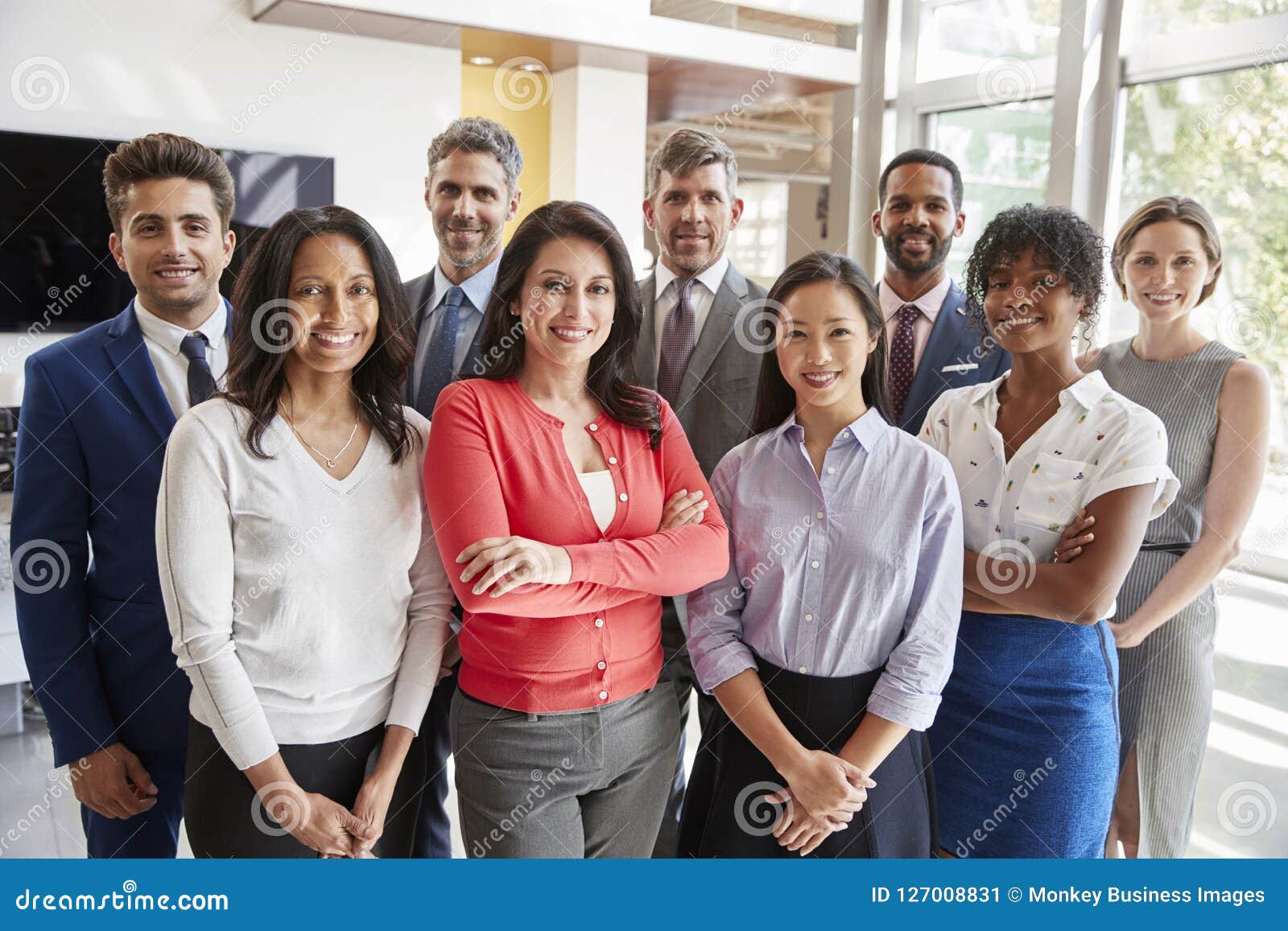 Smiling Corporate Business Team, Group Portrait Stock Image - Image of ... Smiling Corporate Business Team, Group Portrait Stock Image - Image of ...