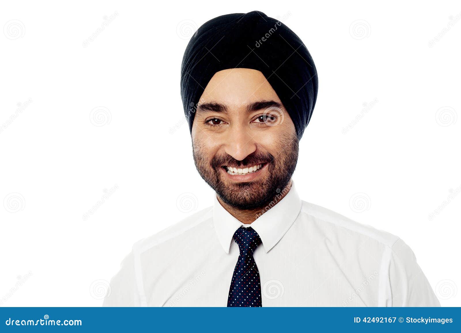 Smiling Corporate Guy Posing Casually Stock Image - Image of ...