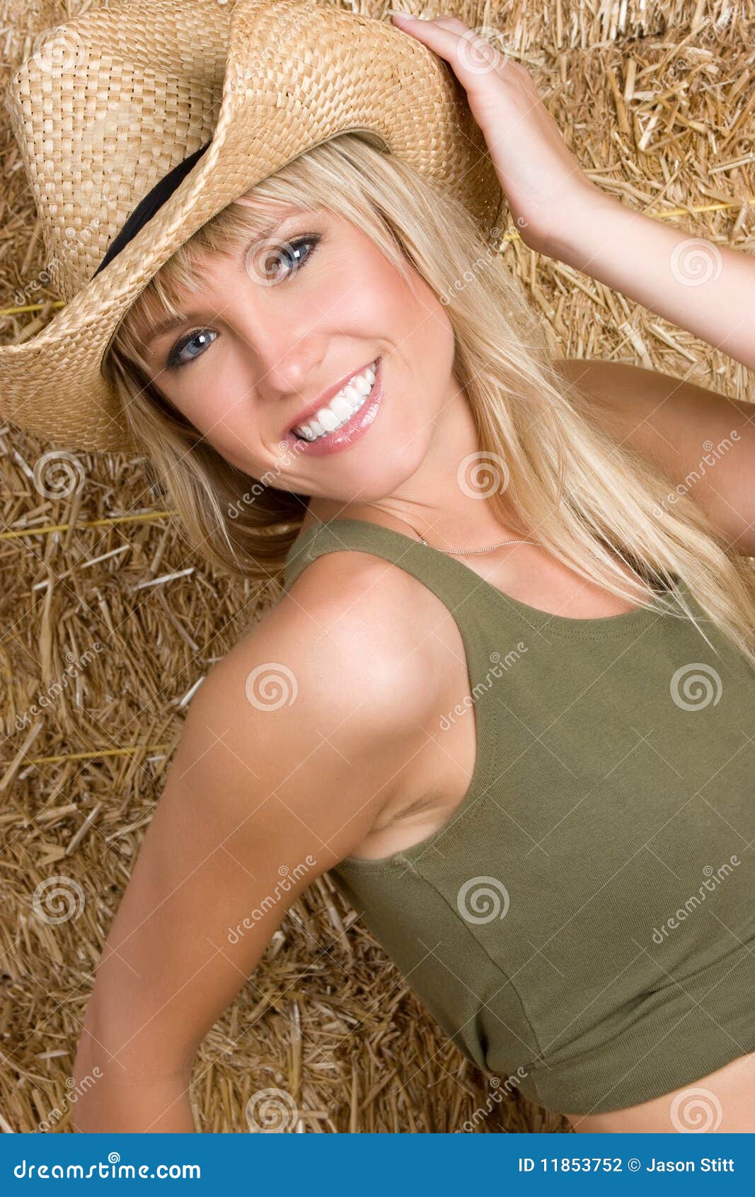 Smiling Country Woman stock photo. Image of laughing - 11853752