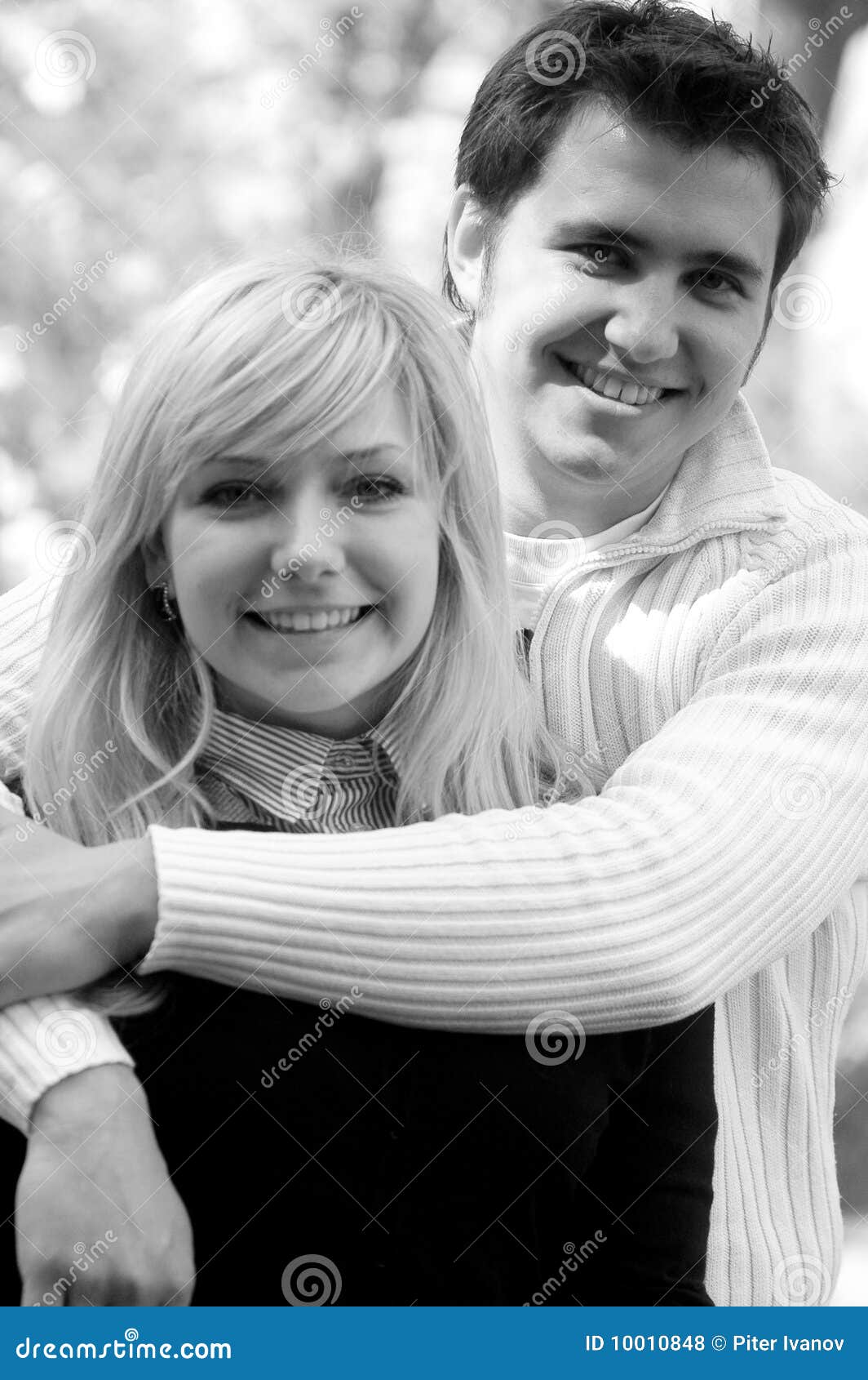 Smiling couple stock photo. Image of loving, together - 10010848