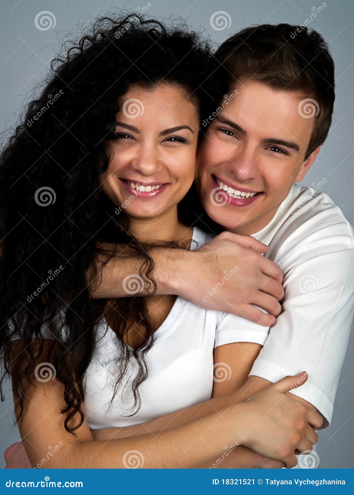 Smiling couple stock image. Image of male, camera, activity - 18321521
